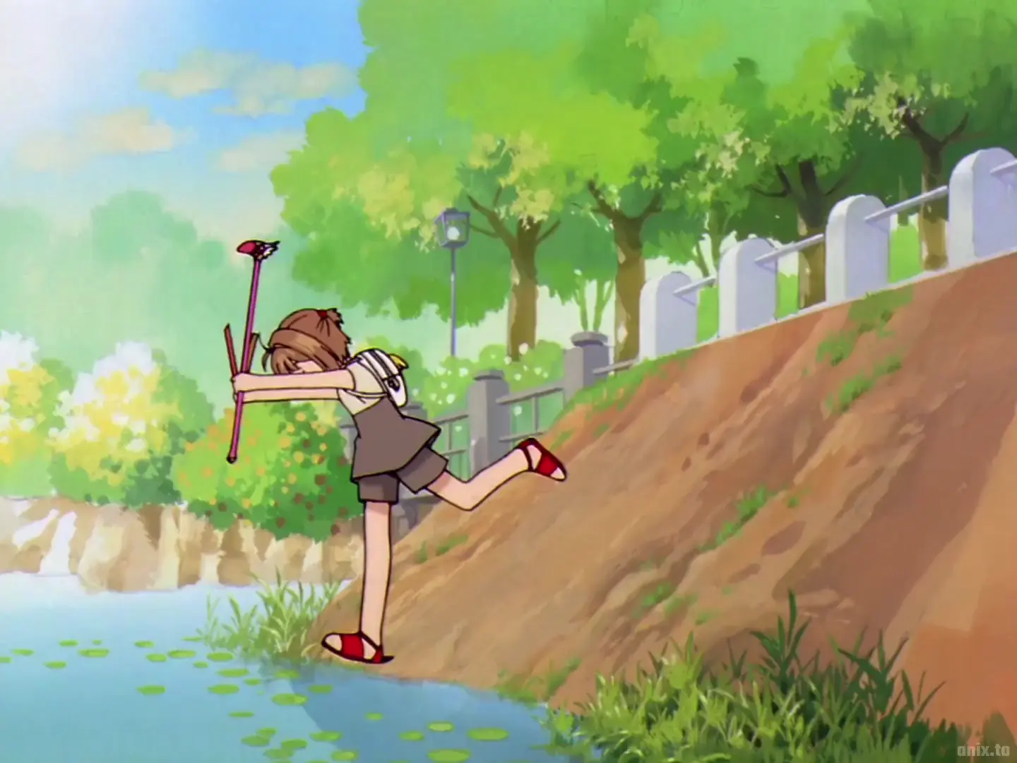 Kinomoto Sakura, Daidōji Tomoyo and Cerberus meet Wěi Wàng and Lǐ Méilíng for the first time ...