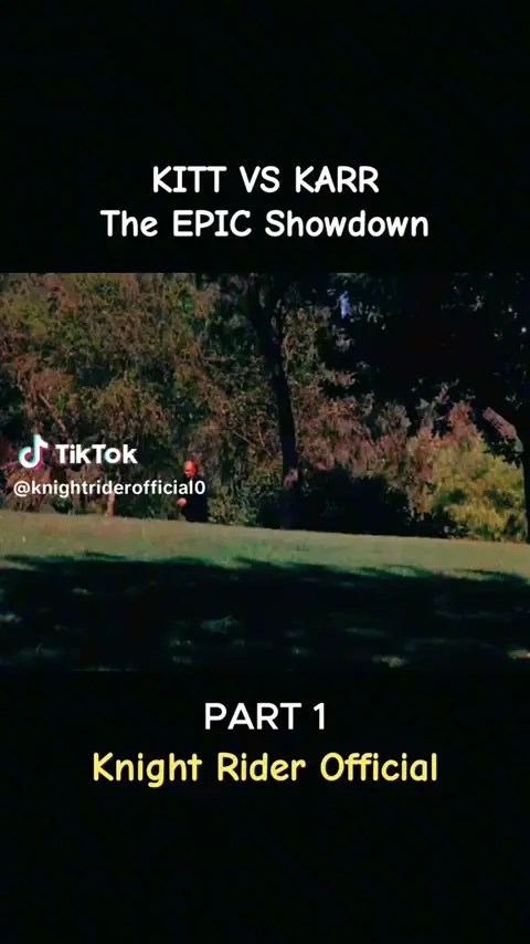 KITT vs KARR part 1 ⚔️ | Scrolller
