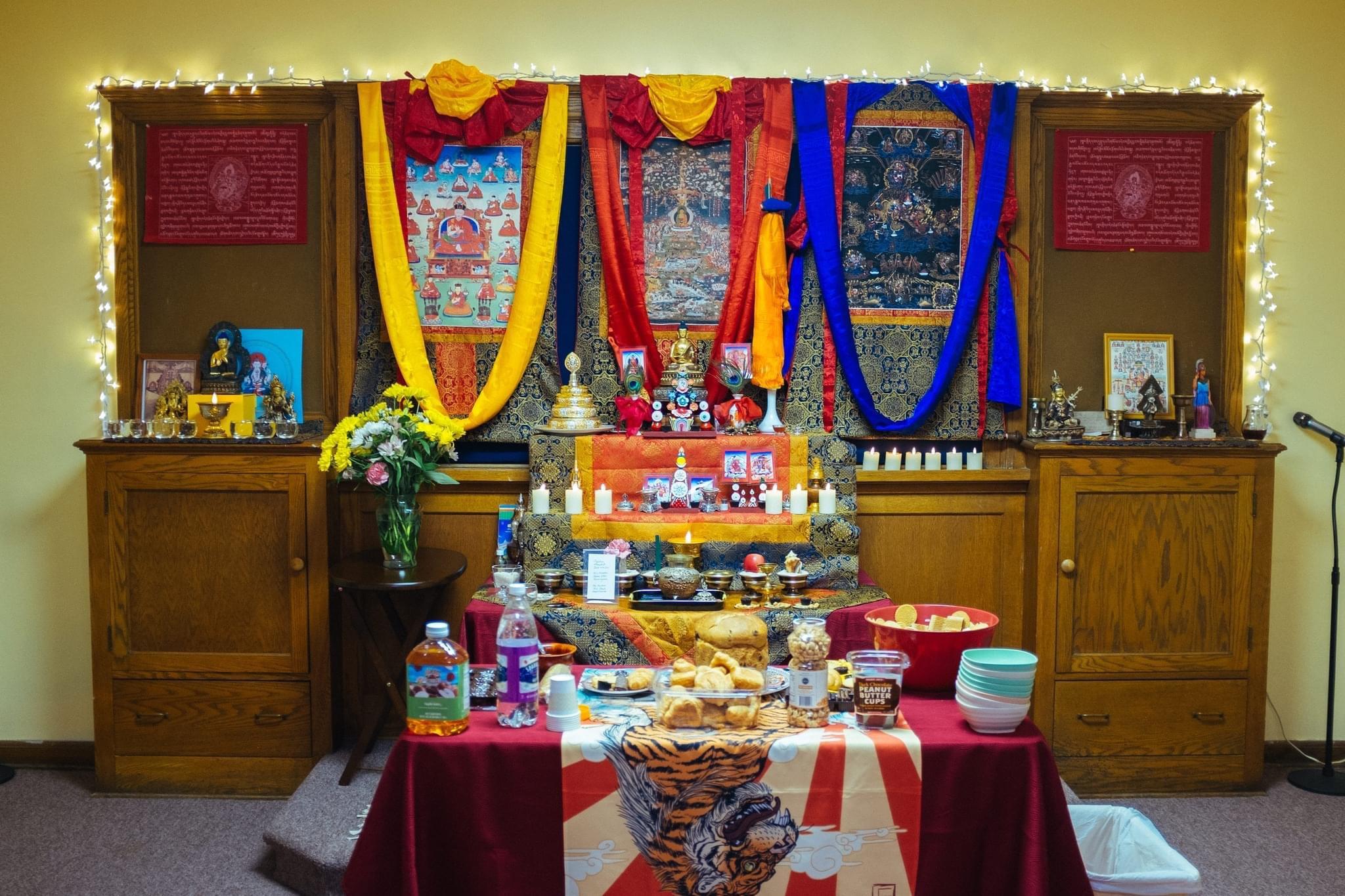 Athena as a Protector on a Buddhist altar | Scrolller