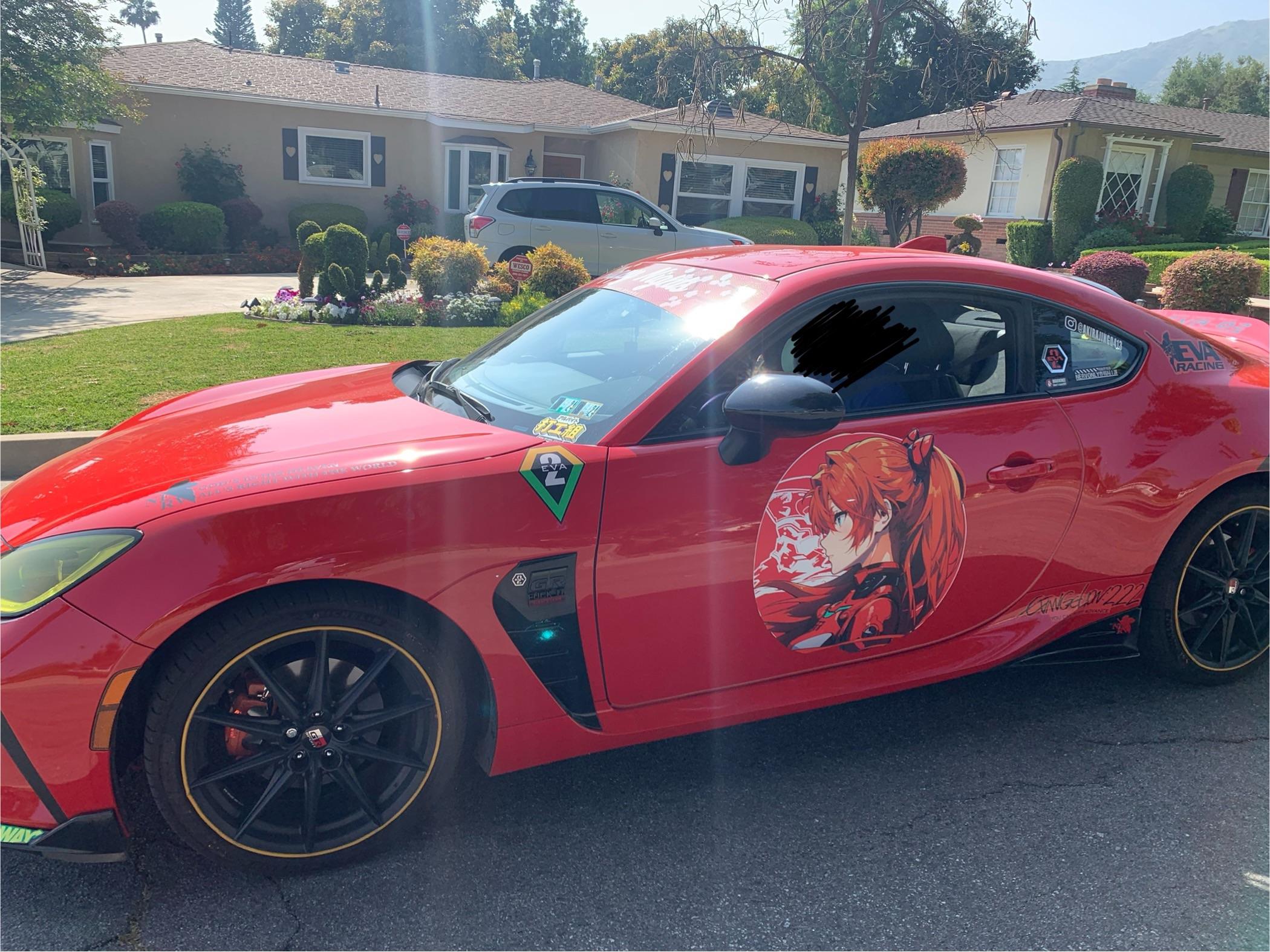 There’s some guy with an Asuka car in my town in Los Angeles County | Scrolller