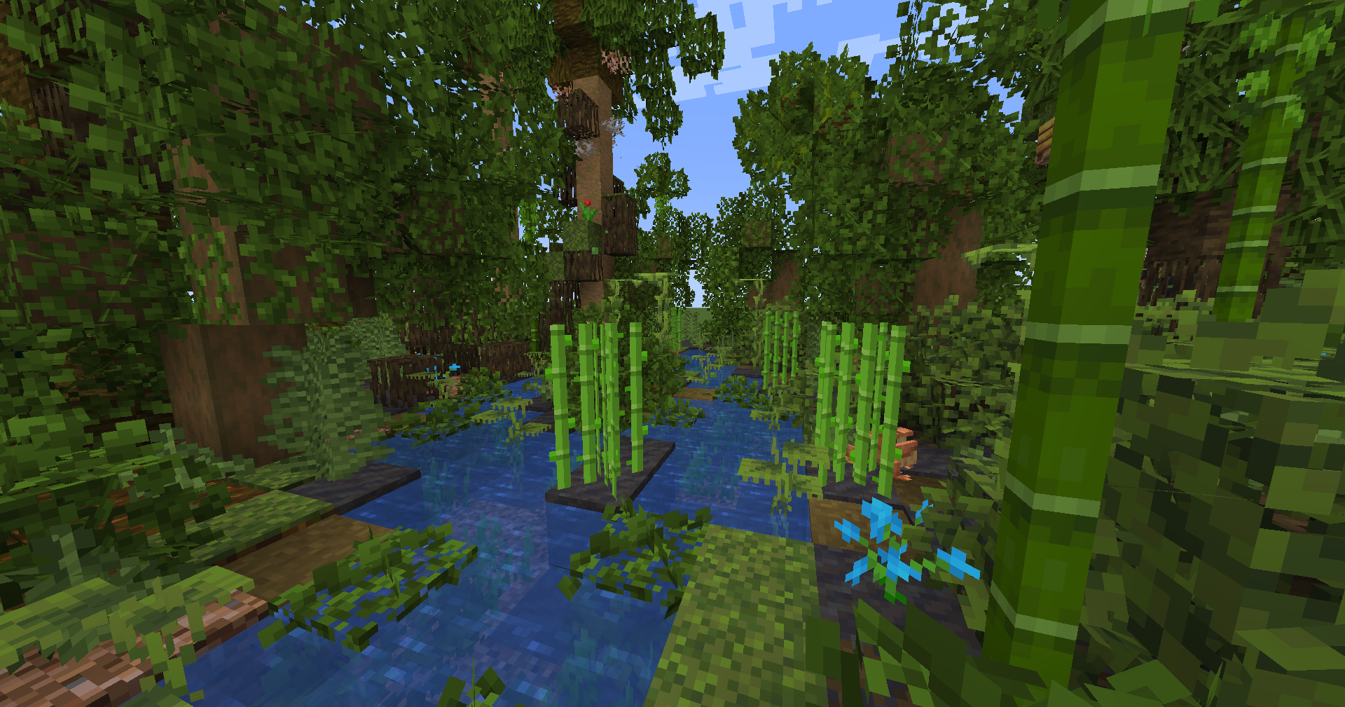 Jungle Pond terraforming diorama I made | Scrolller