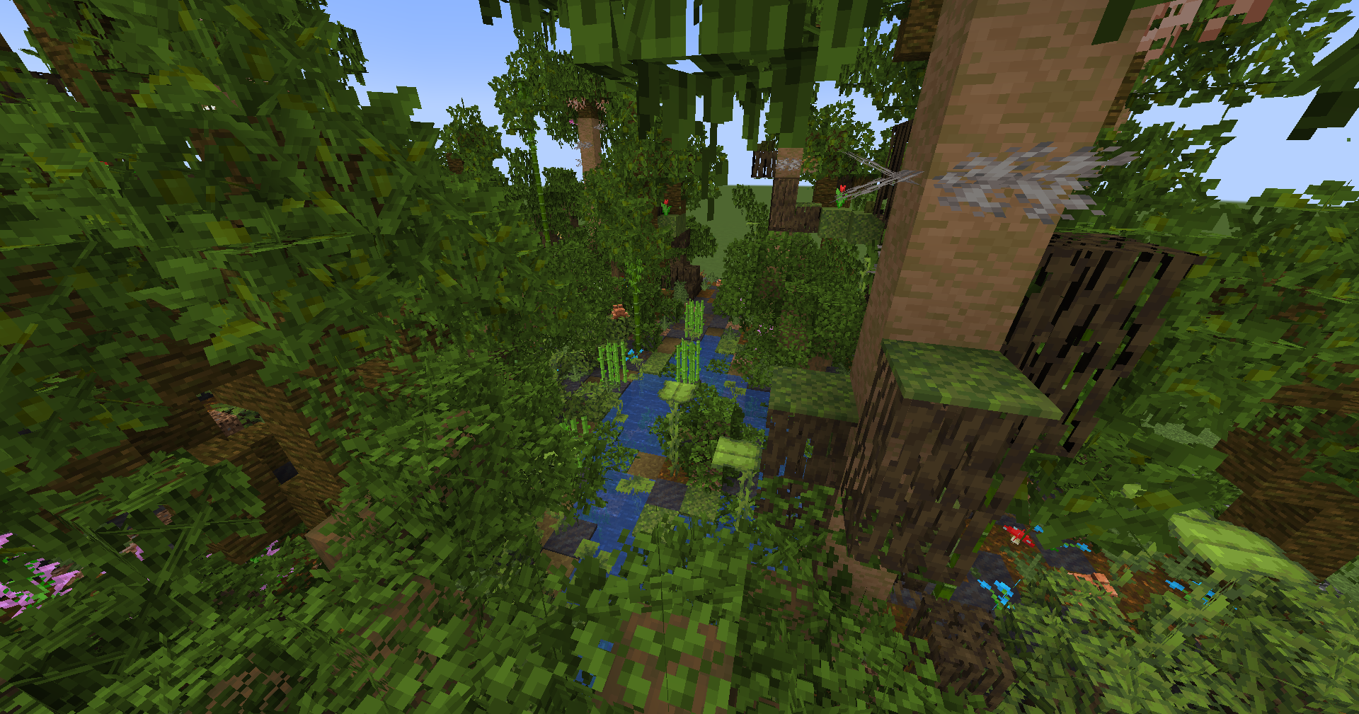 Jungle Pond terraforming diorama I made | Scrolller