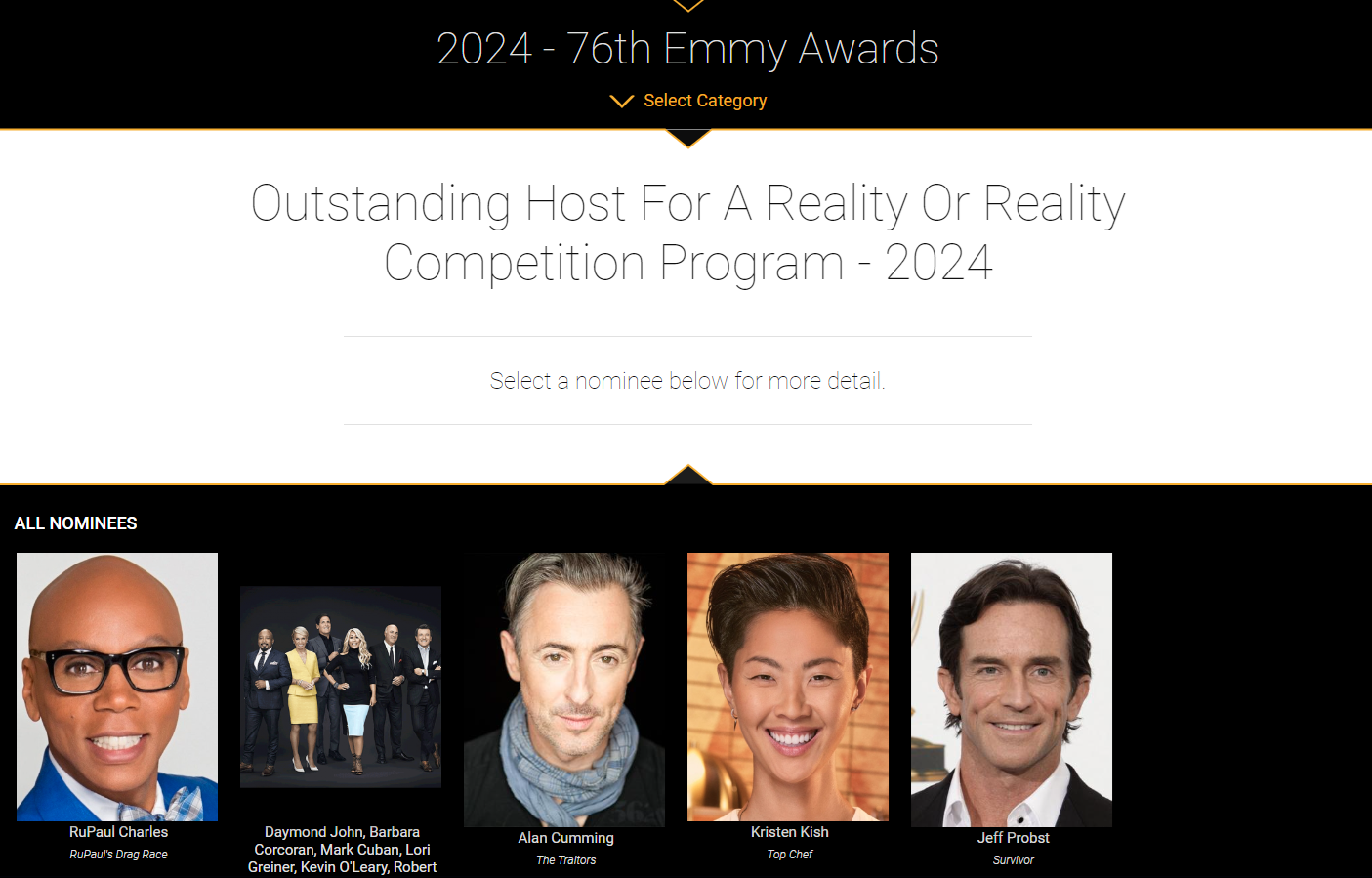 Kristin has been nominated for Outstanding Host Emmy for season 21! | Scrolller