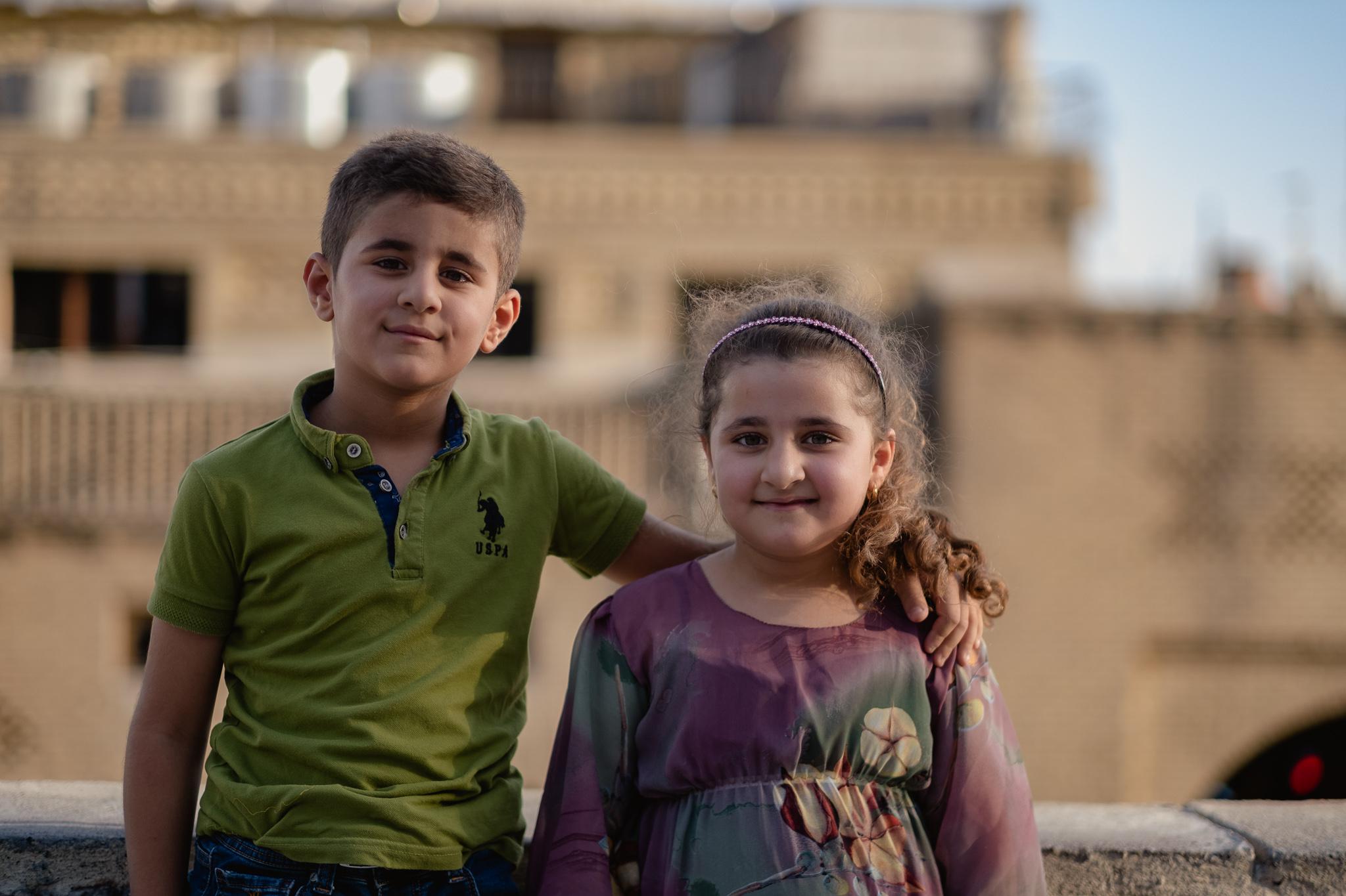 Kurdish children in Erbil, the capital of the Kurdistan Region of Iraq | Scrolller
