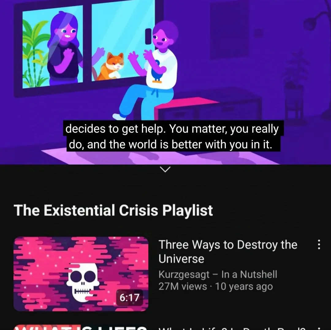 Kurzgesagt be like | Scrolller