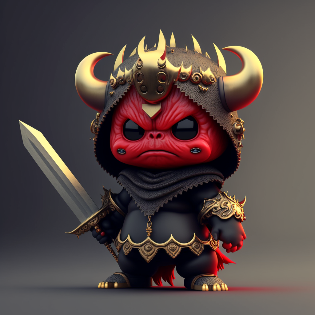 Cute Armored Demon | Scrolller