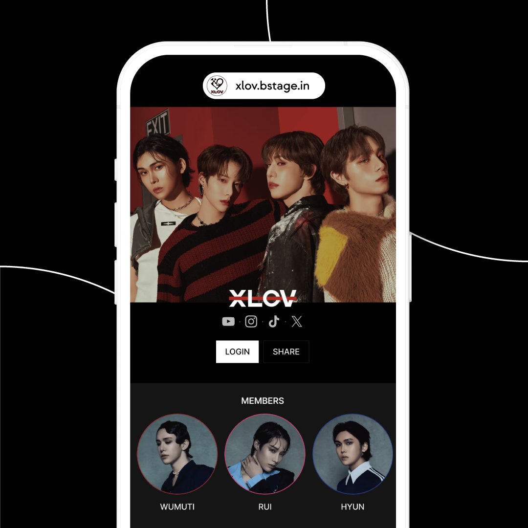 XLOV have joined fan community platform b.stage | Scrolller
