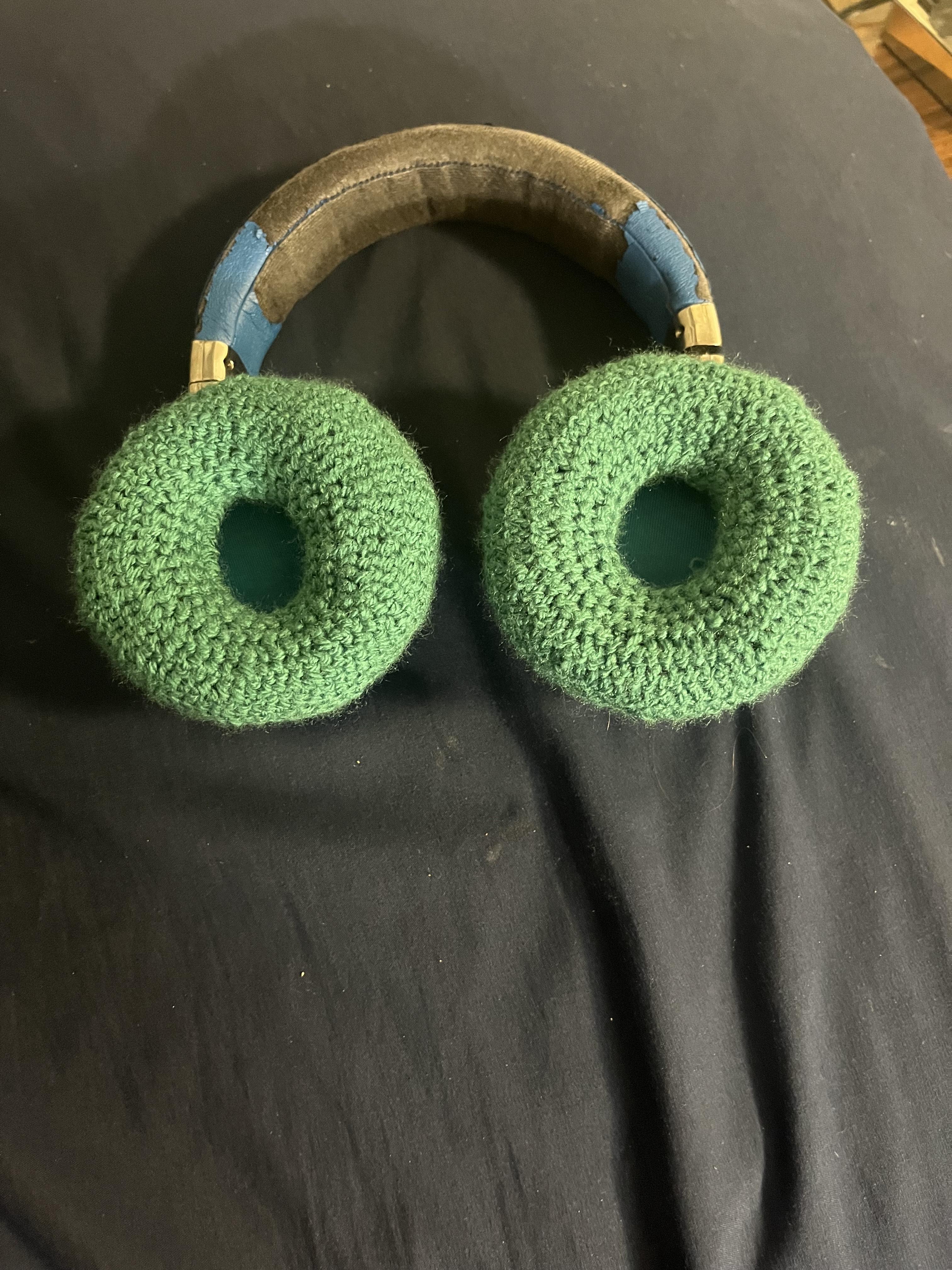 I finally finished my headphone covers. | Scrolller
