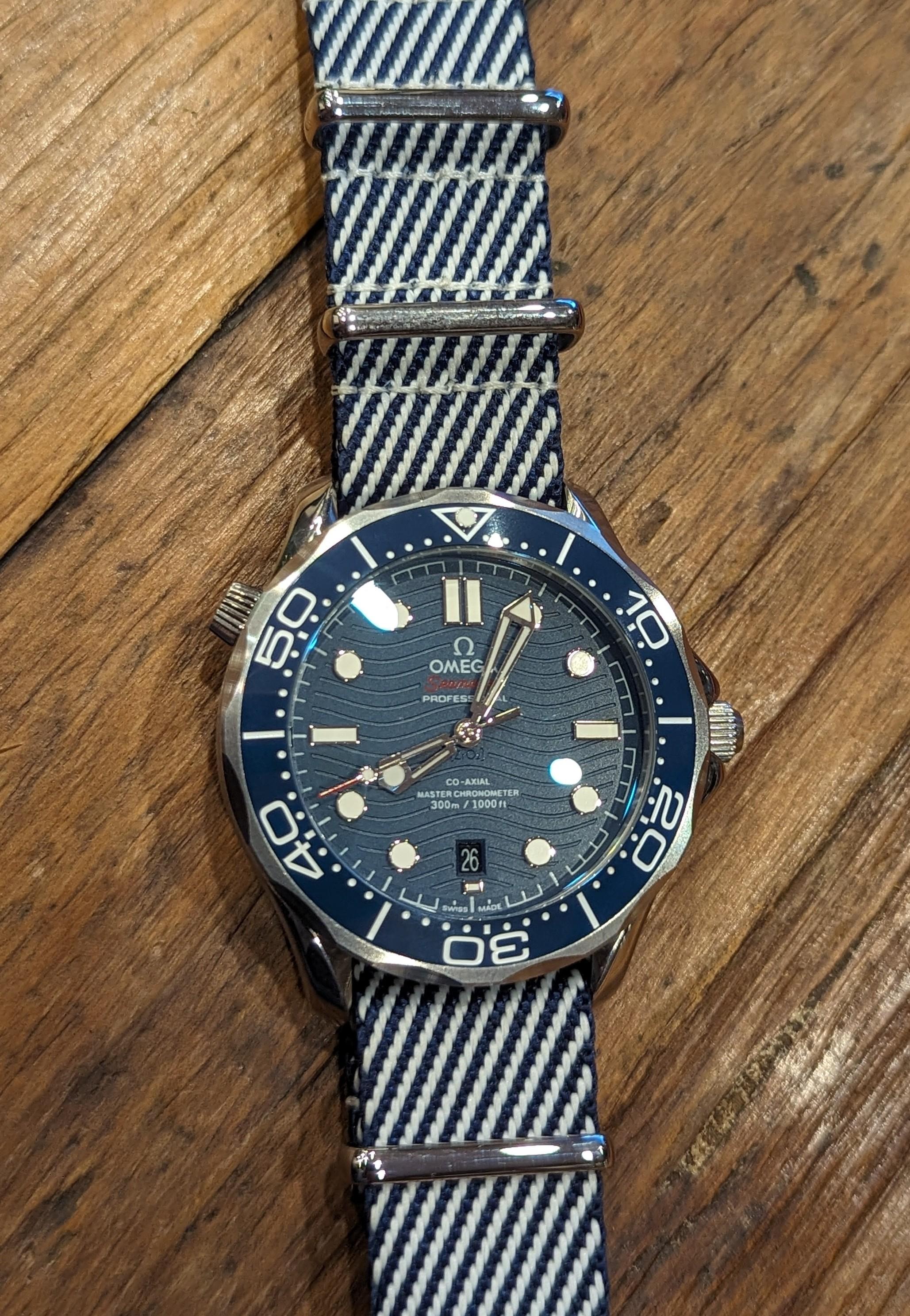 Omega SMP on a NATO Strap | Scrolller