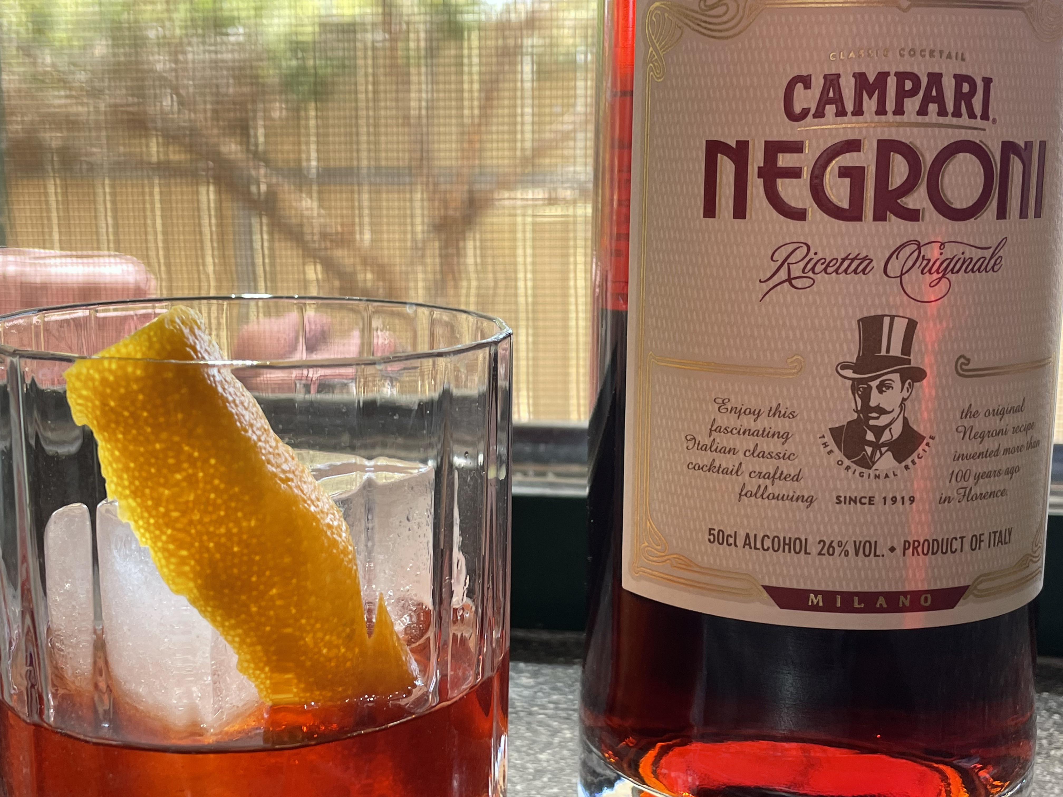 A glass of Negroni, keeps the doctor away. | Scrolller