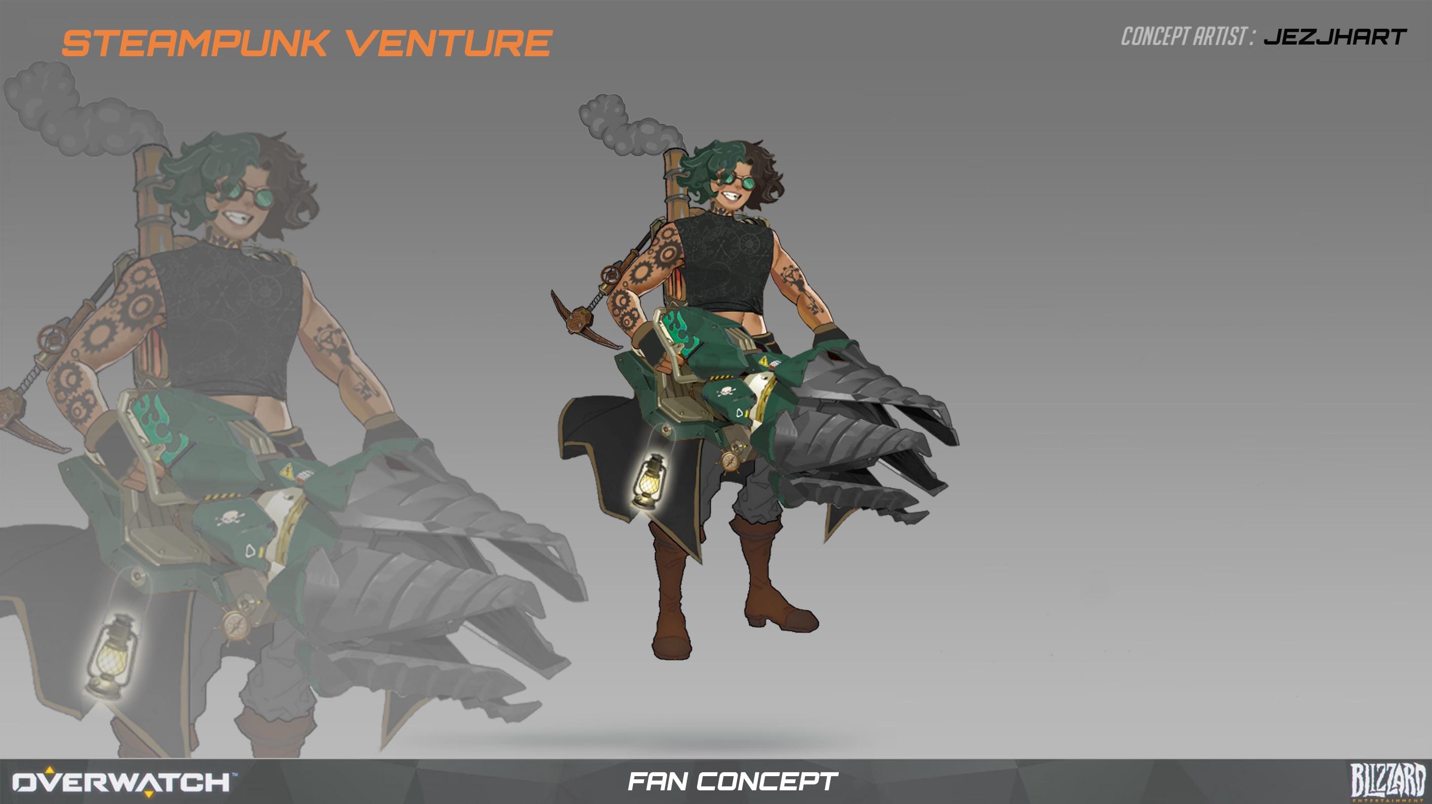 Steampunk Concept Skins | Scrolller