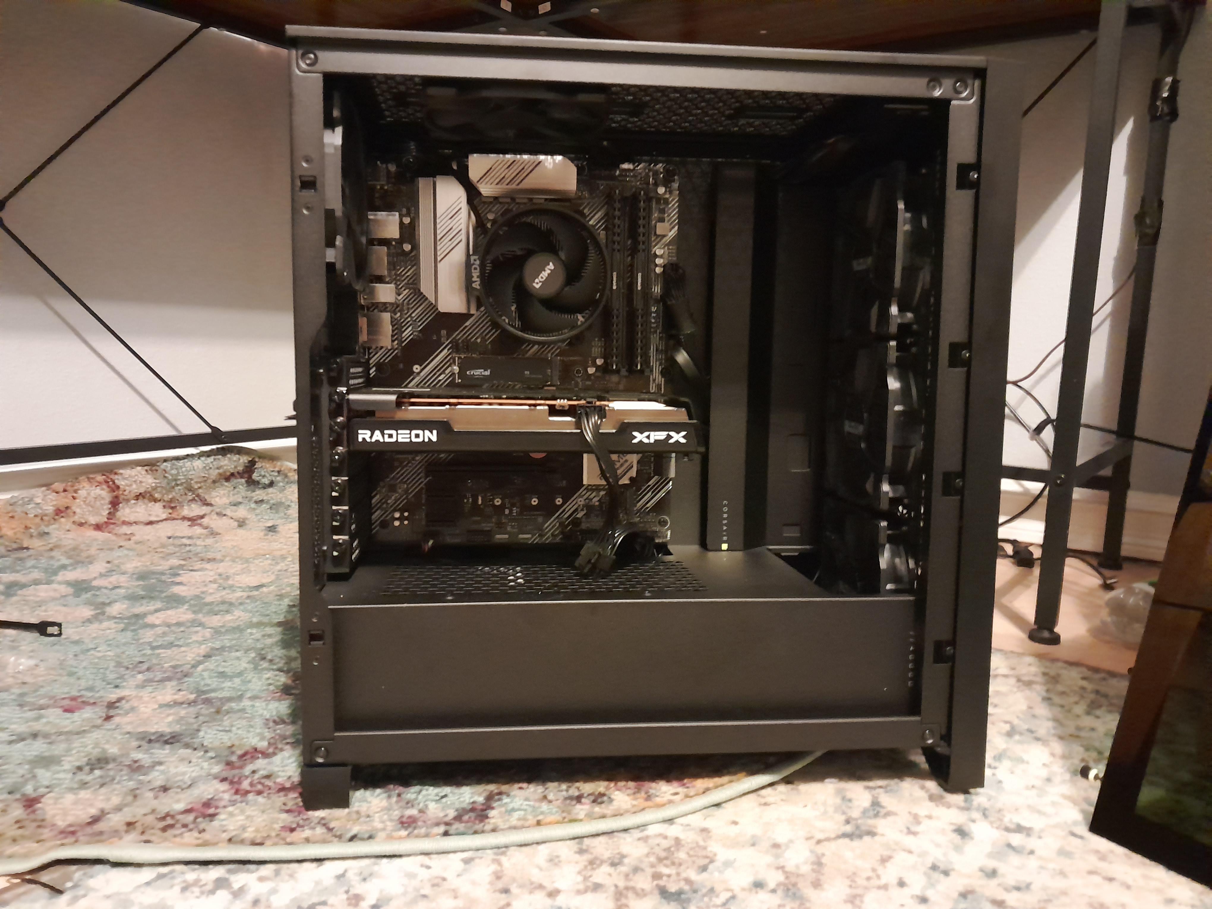 New pc new cable management. | Scrolller