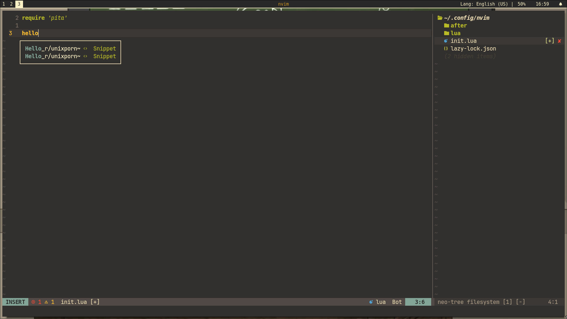 [hyprland] gruvbox doofenshmirtz | Scrolller