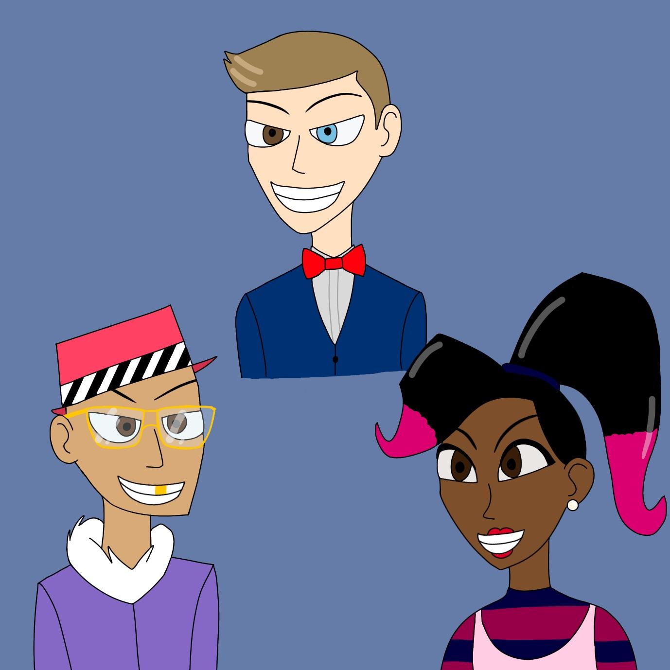 I drew the Vees as humans | Scrolller