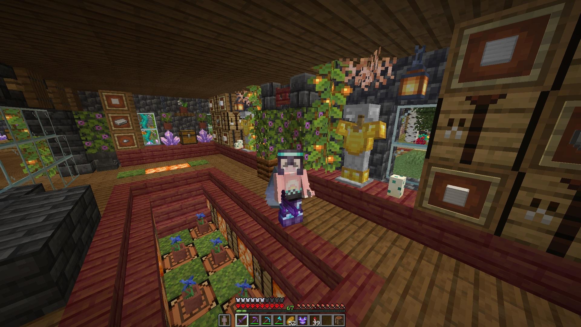 I finally finished (most of) the interior of my iron farm. X3 | Scrolller