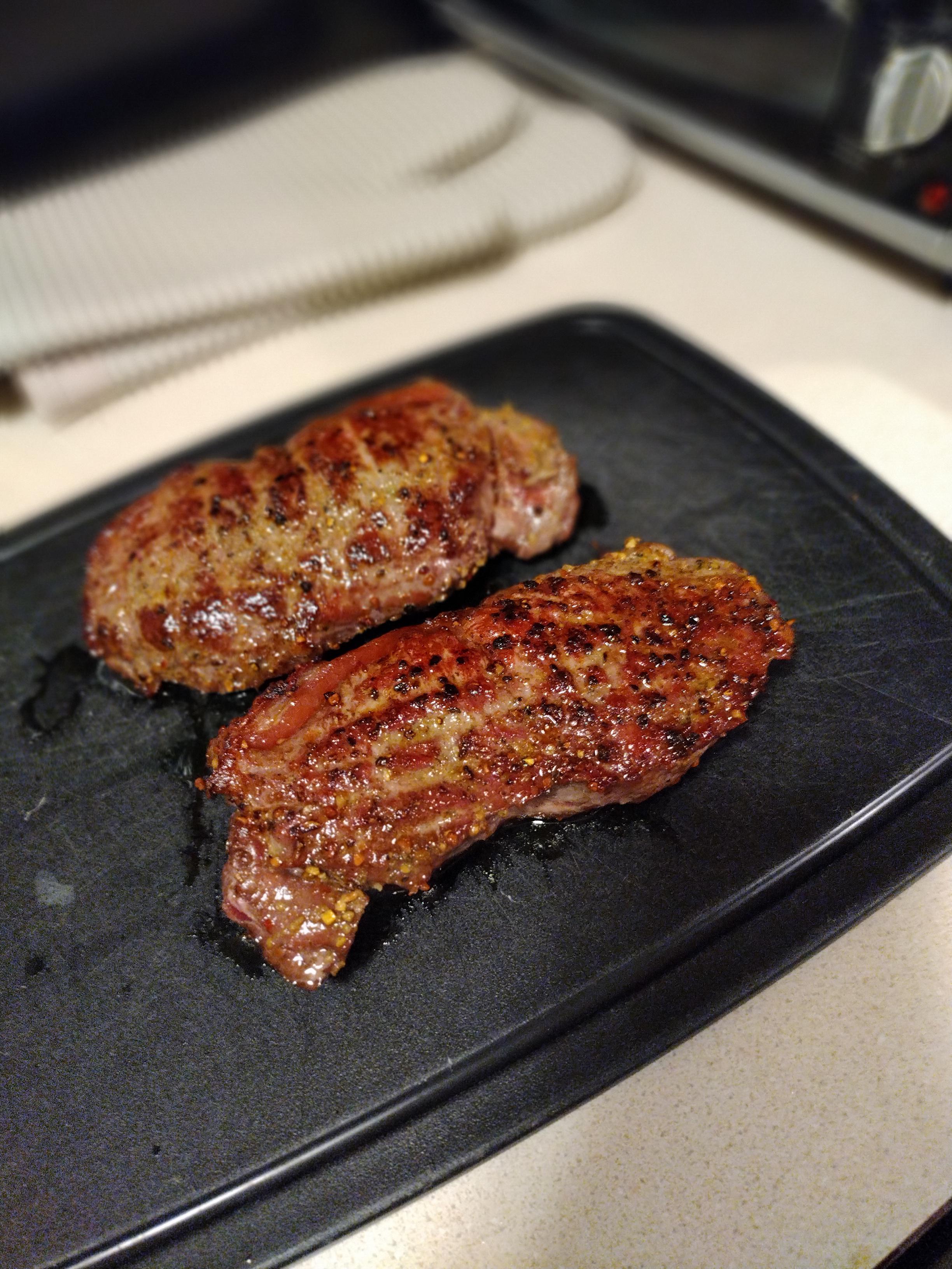 [Homemade] NY Strip Steak | Scrolller