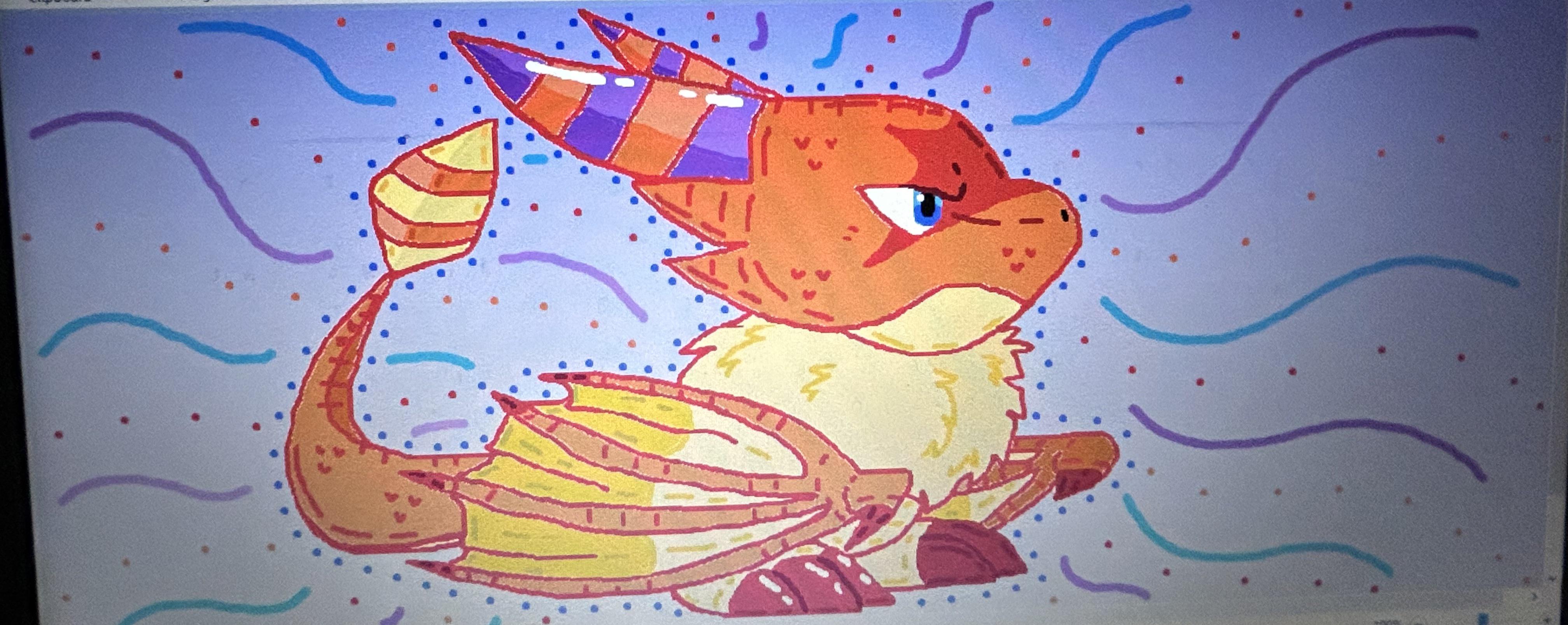 Landia(Kirby)drawn in MS Paint! | Scrolller