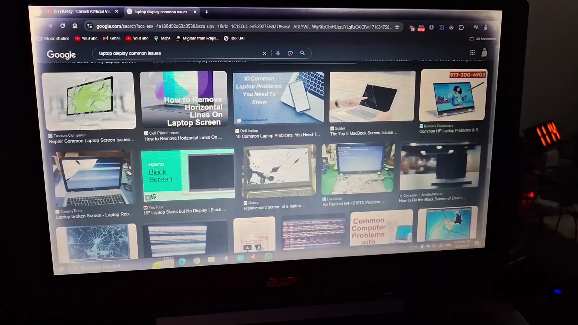 Laptop monitor fogging | Scrolller