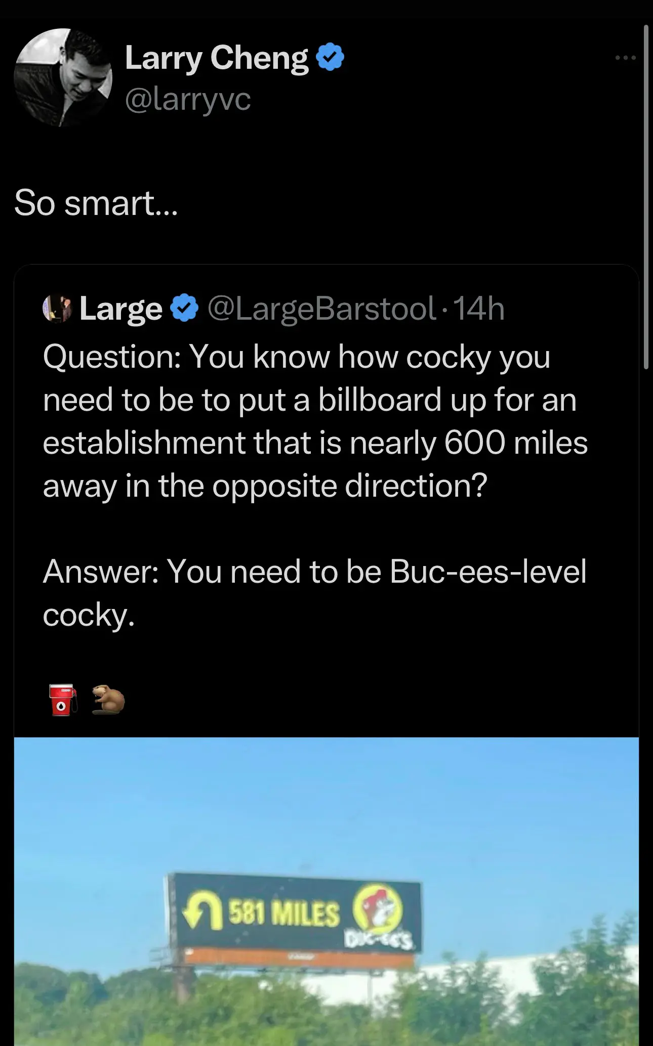 Larry’s got jokes | Scrolller