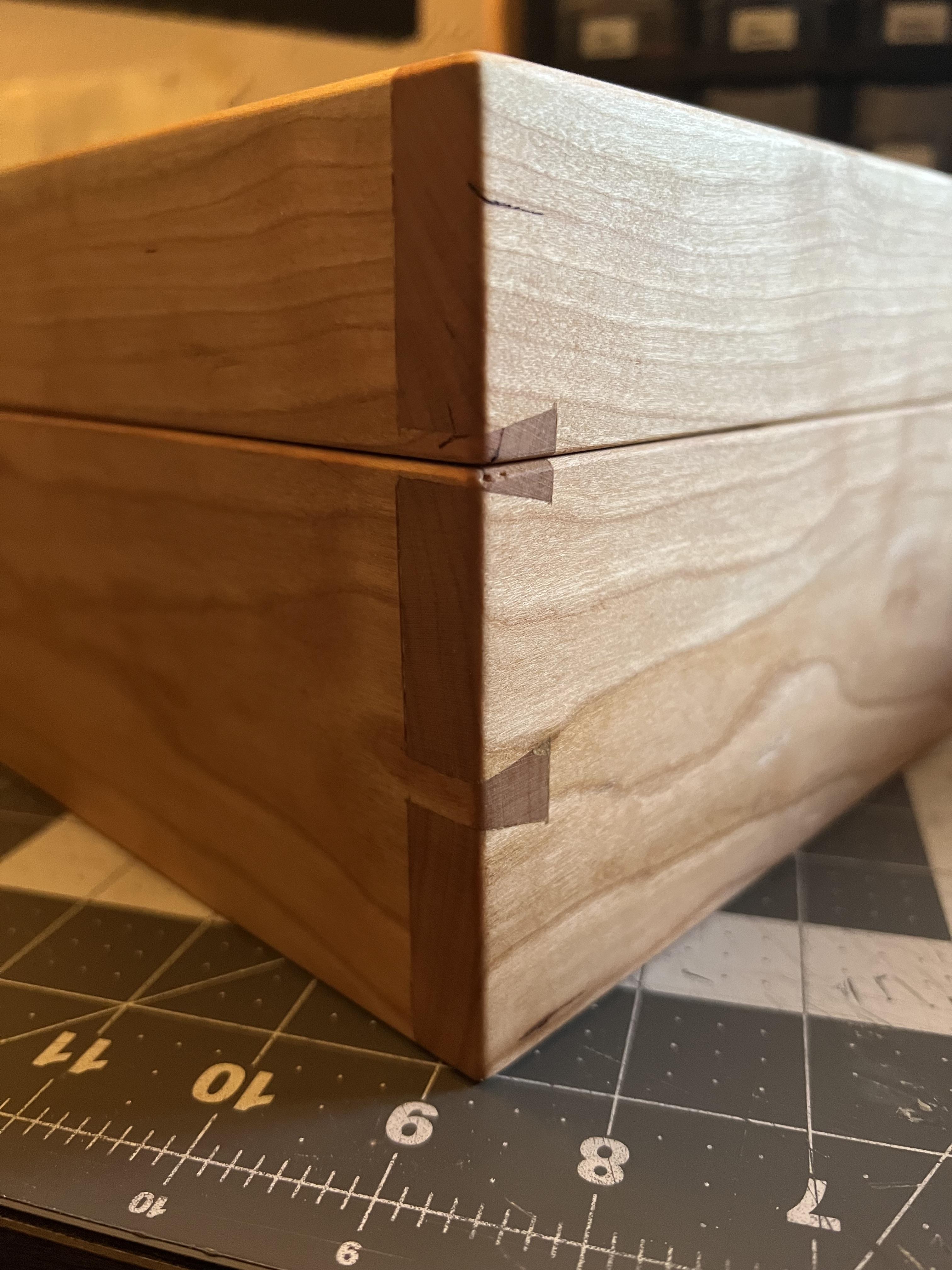 I made a kumiko box! | Scrolller