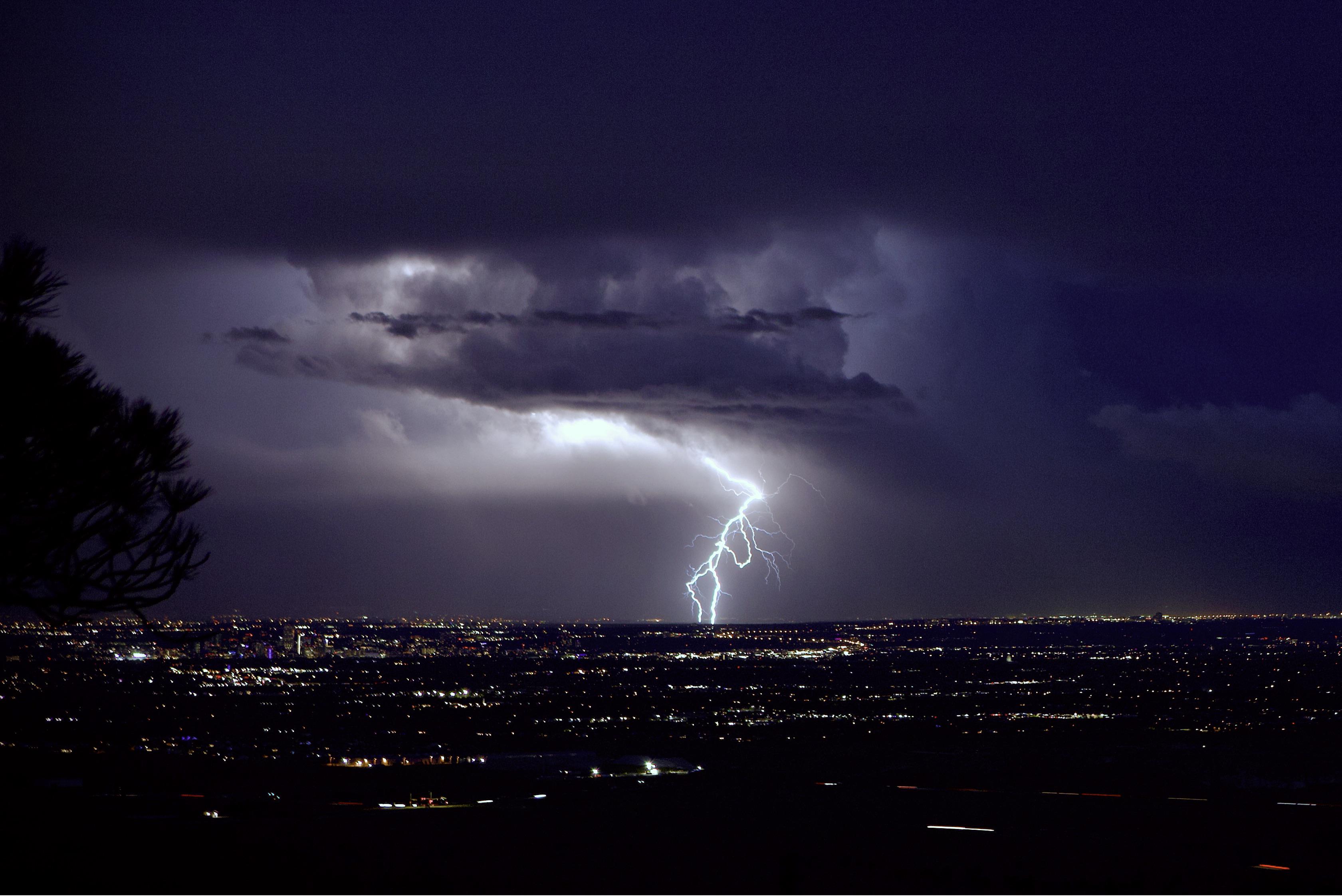 Lightning Perfection in Denver | Scrolller