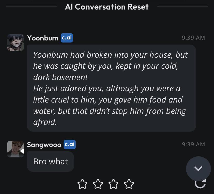 Lore accurate c.ai interaction | Scrolller