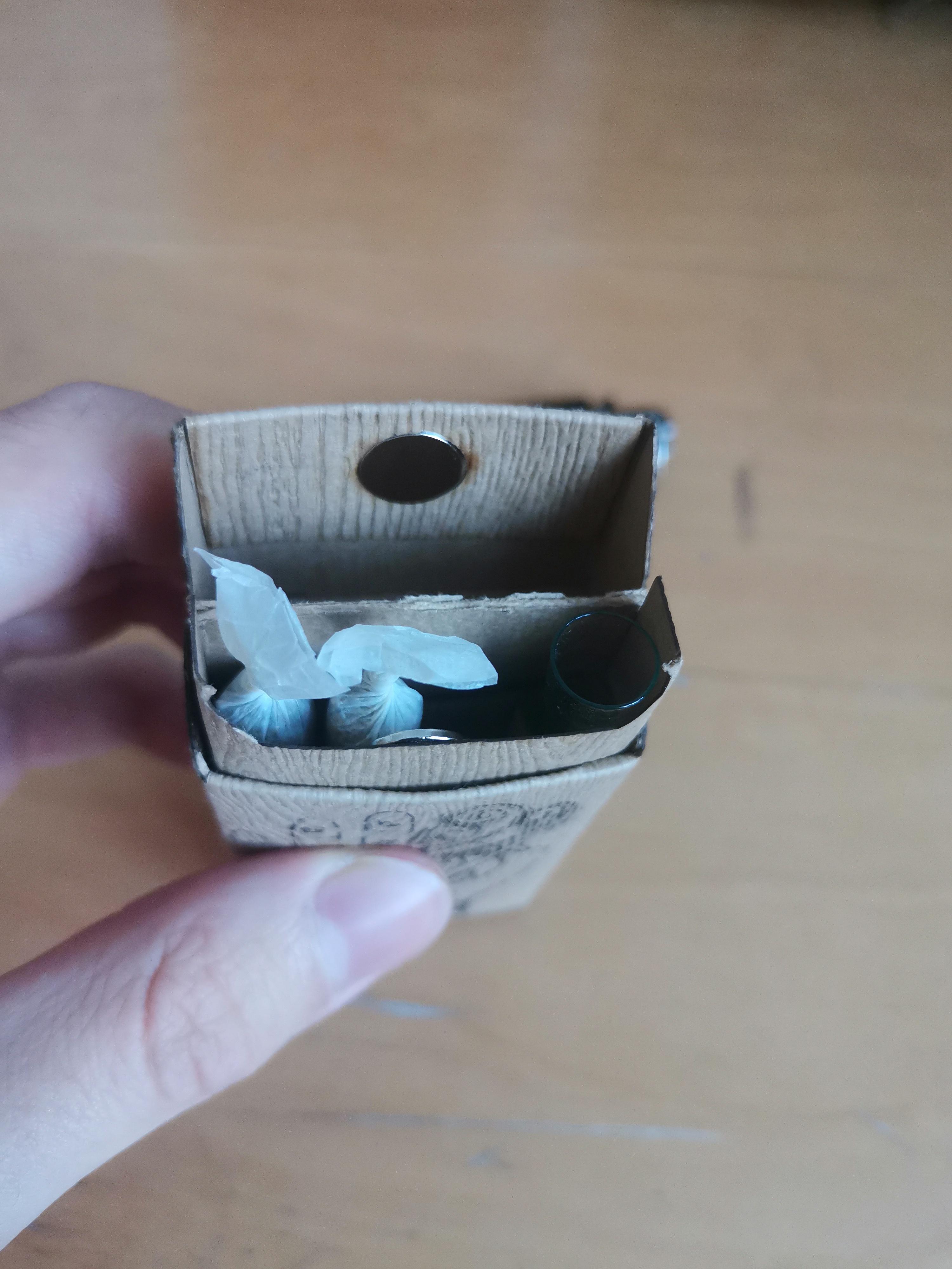 Made pocket stash out of pre-rolled joints box | Scrolller