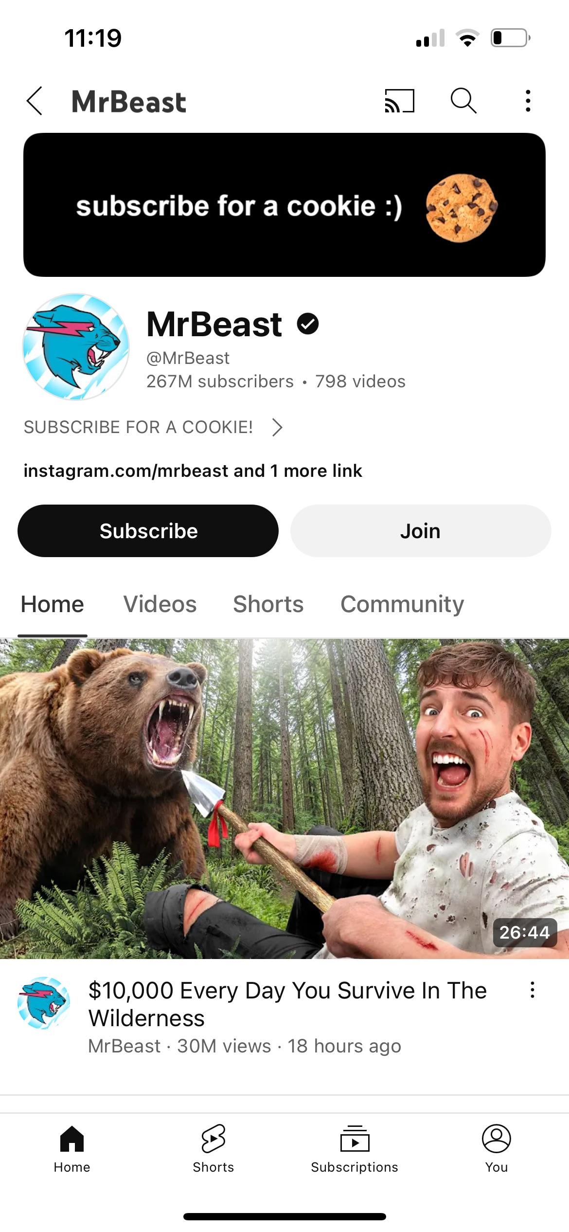 If MrBeast reaches 300M subscribers do you think he will get a custom award by YouTube? | Scrolller
