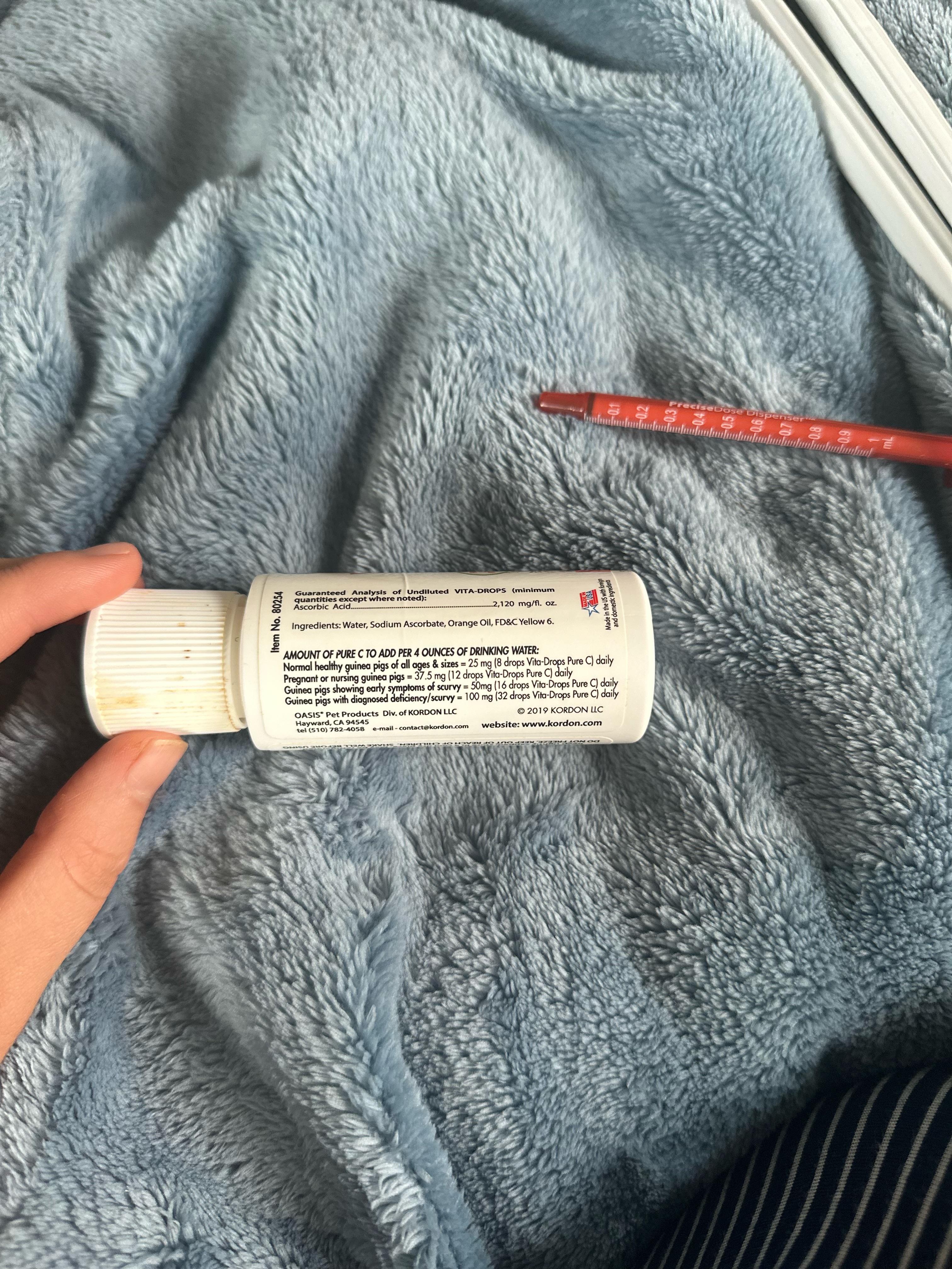 Vitamin C through syringe dose and how to? | Scrolller