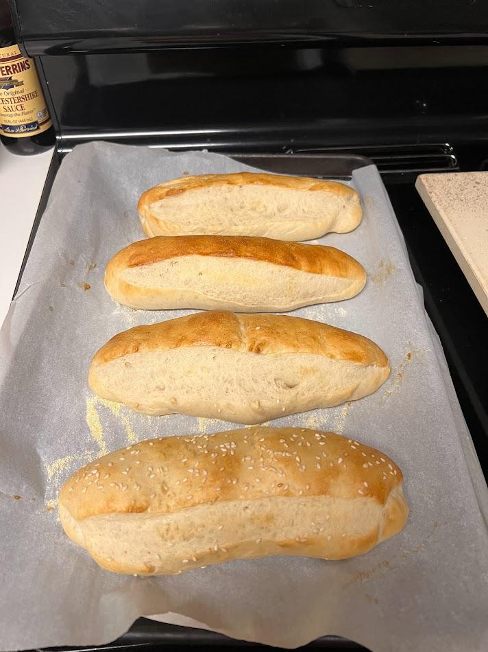 Homemade Hoagie Rolls to take on all the sandwiches | Scrolller