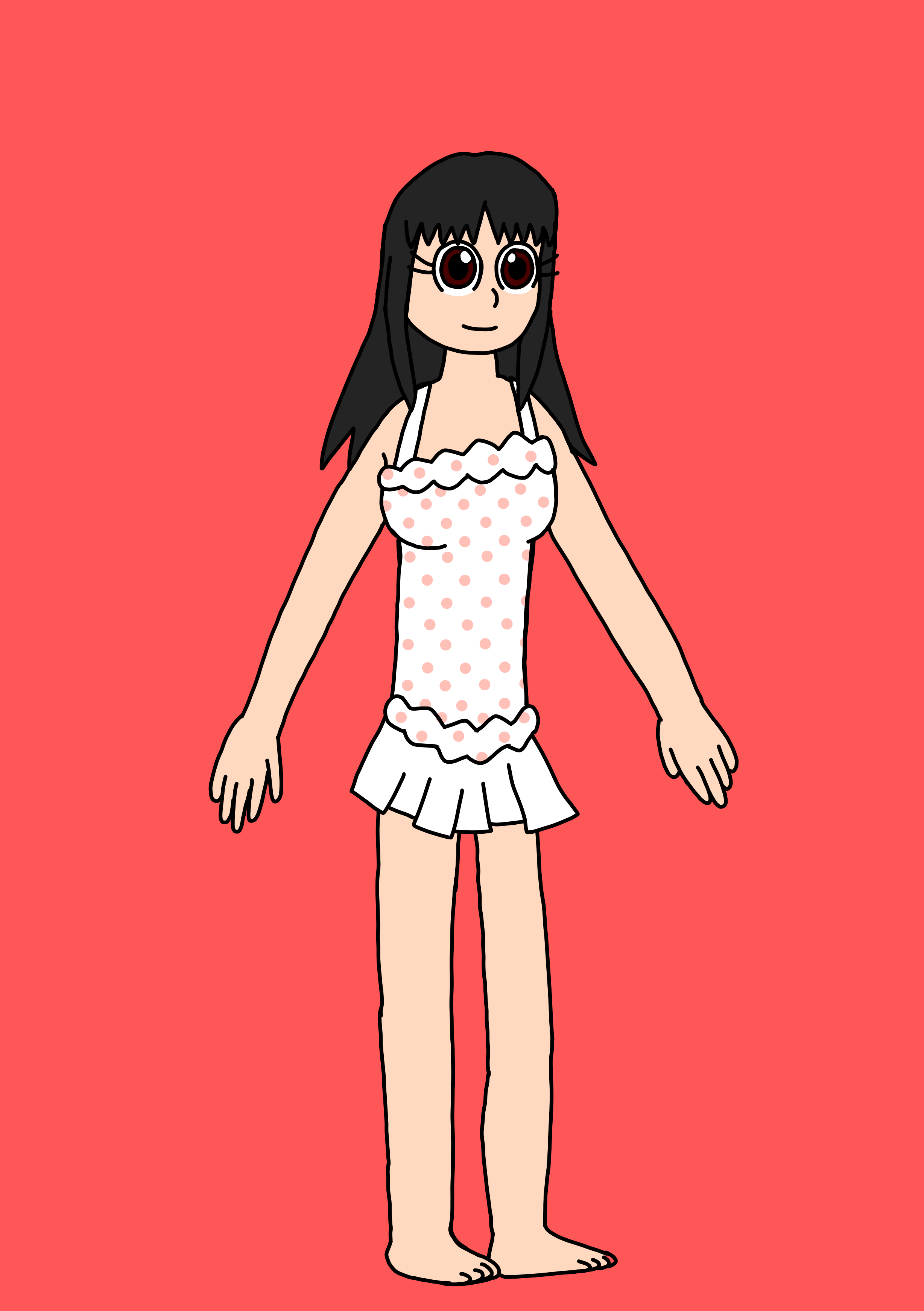 Drew some Reimu designs | Scrolller