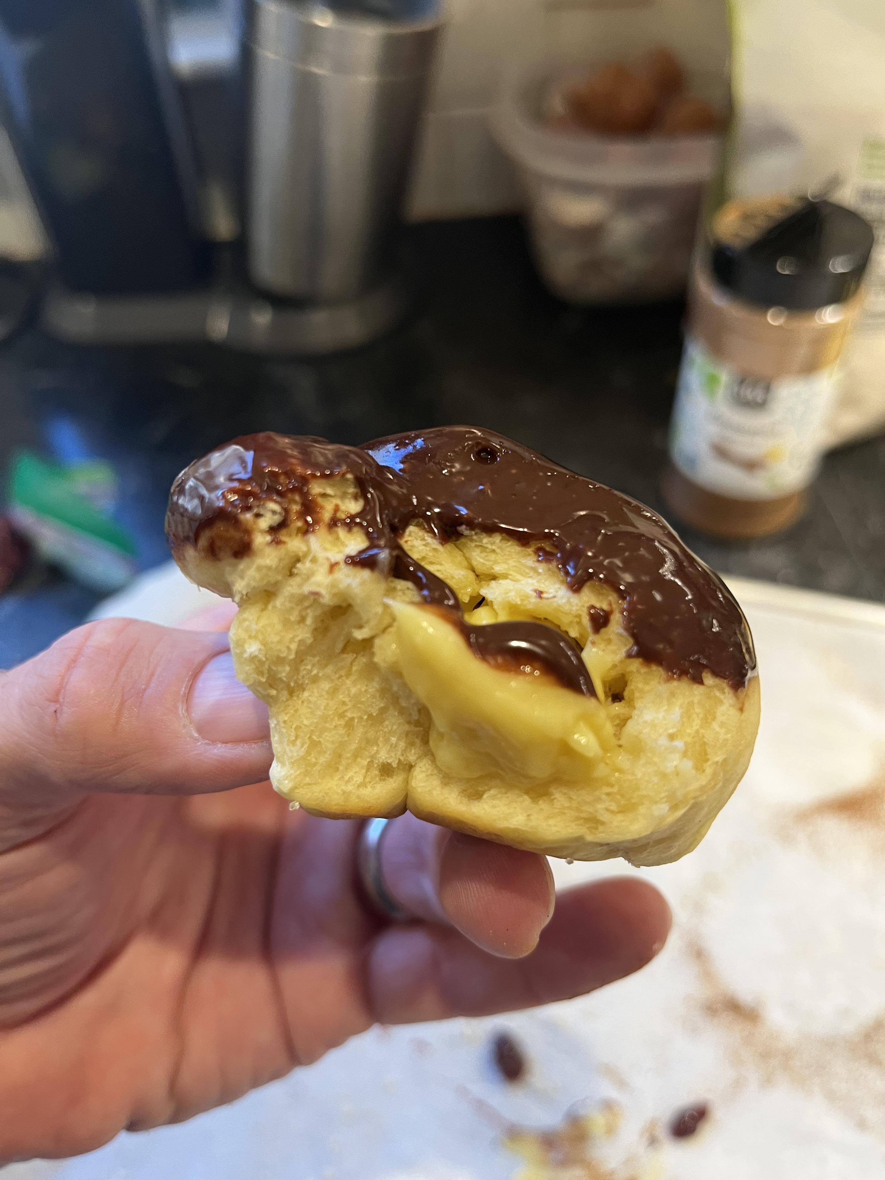 Homemade baked yeast donuts from scratch… | Scrolller