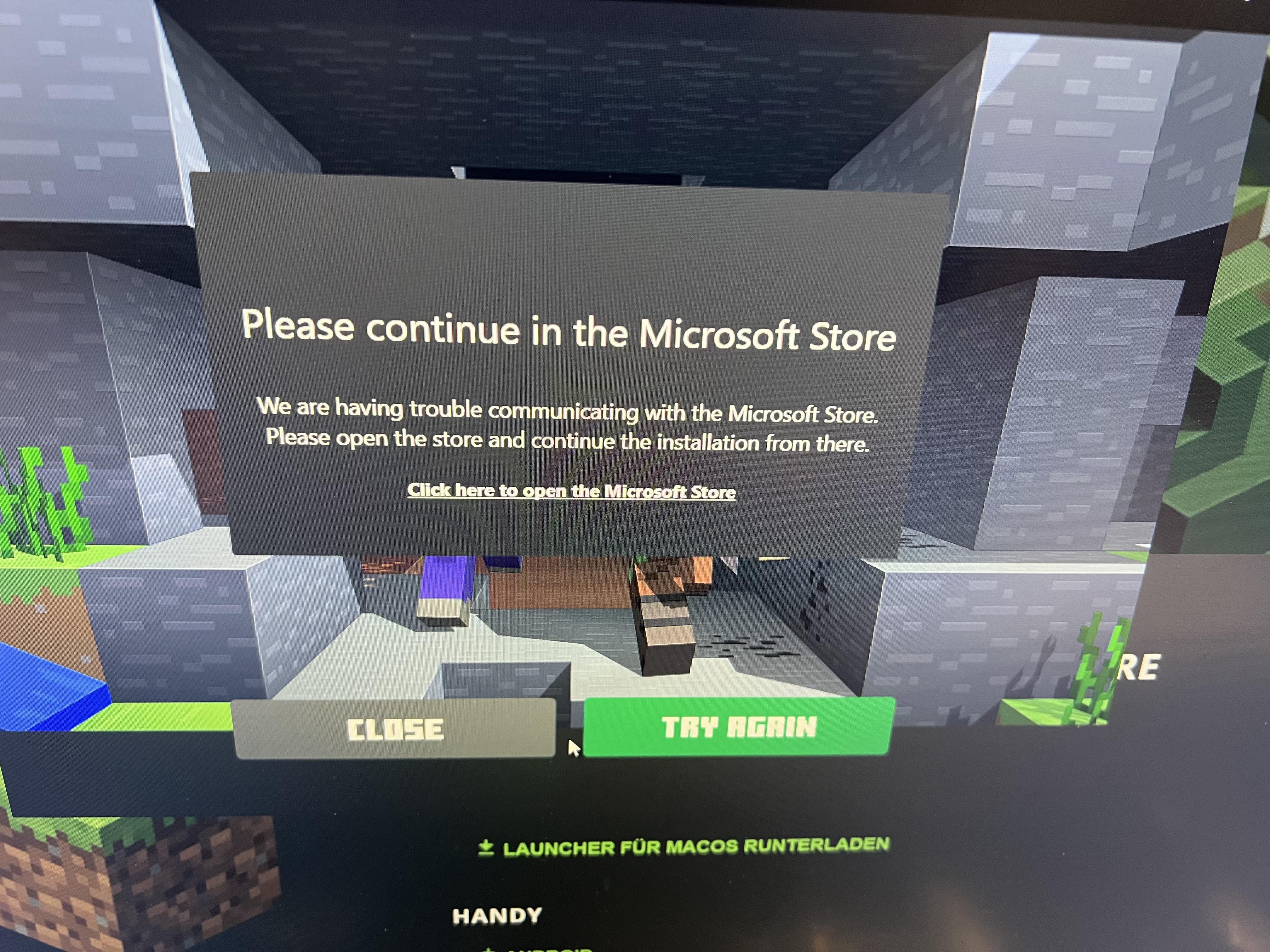 Does anyone know what I can do here? Launcher download doesn‘t work and ...