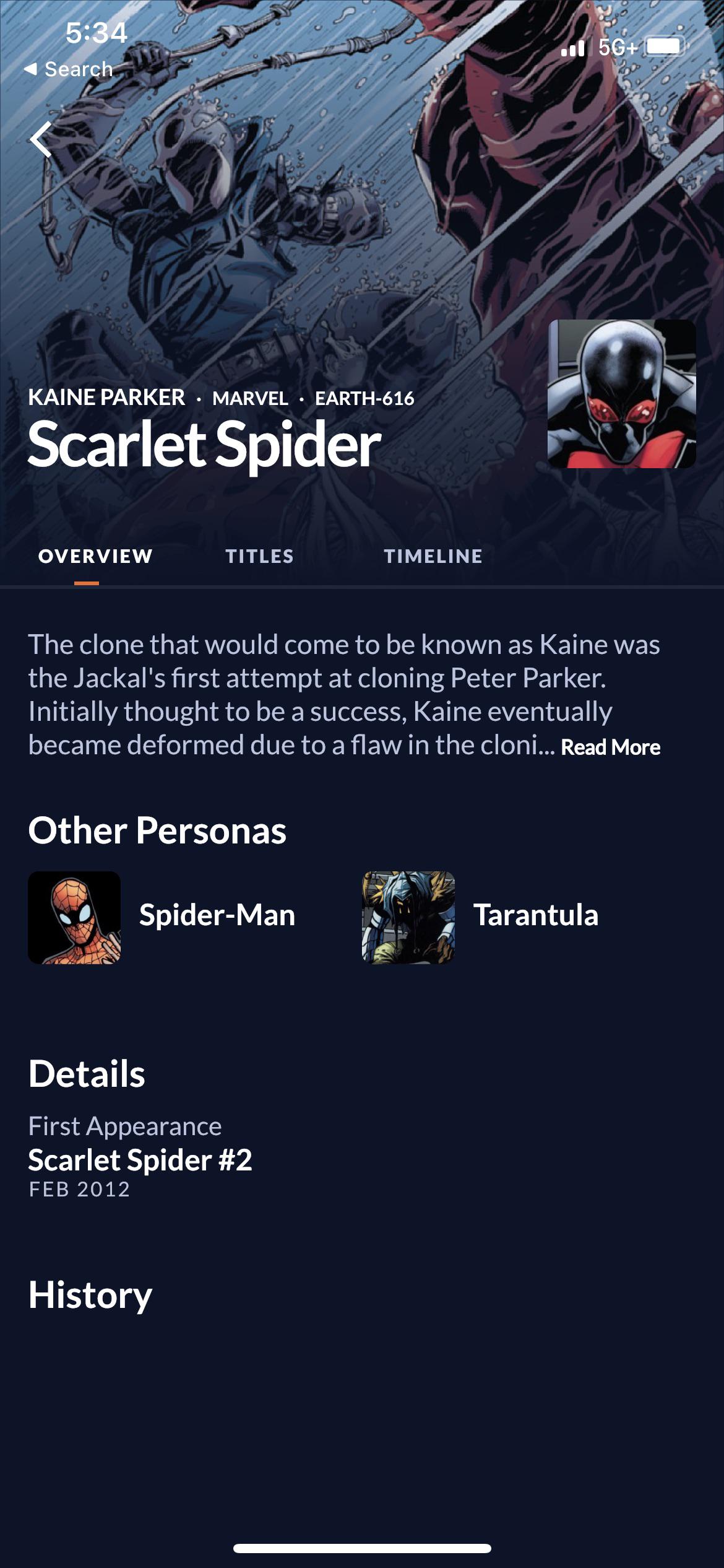 Which one is Kaine’s first appearance as Scarlet Spider? | Scrolller