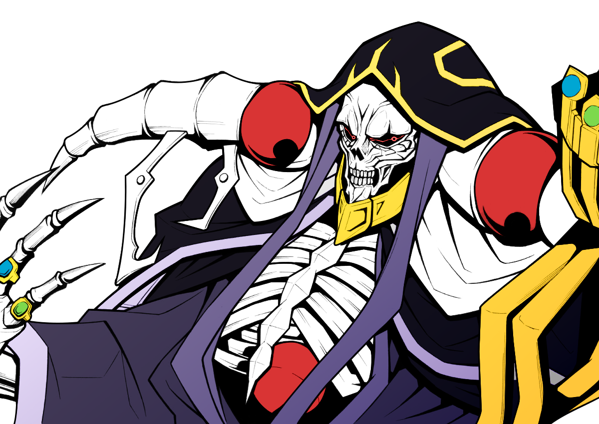 Color Commission - Ainz | Scrolller