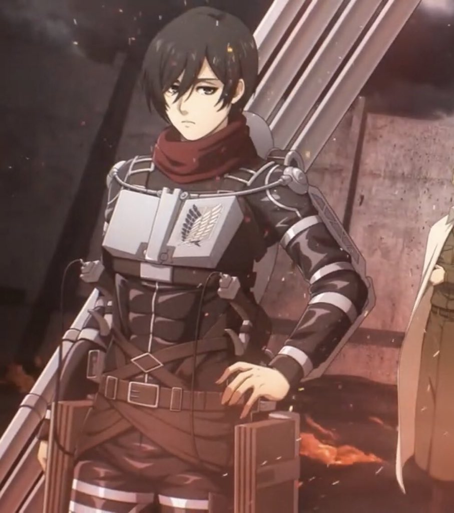 New illustrations of Mikasa | Scrolller