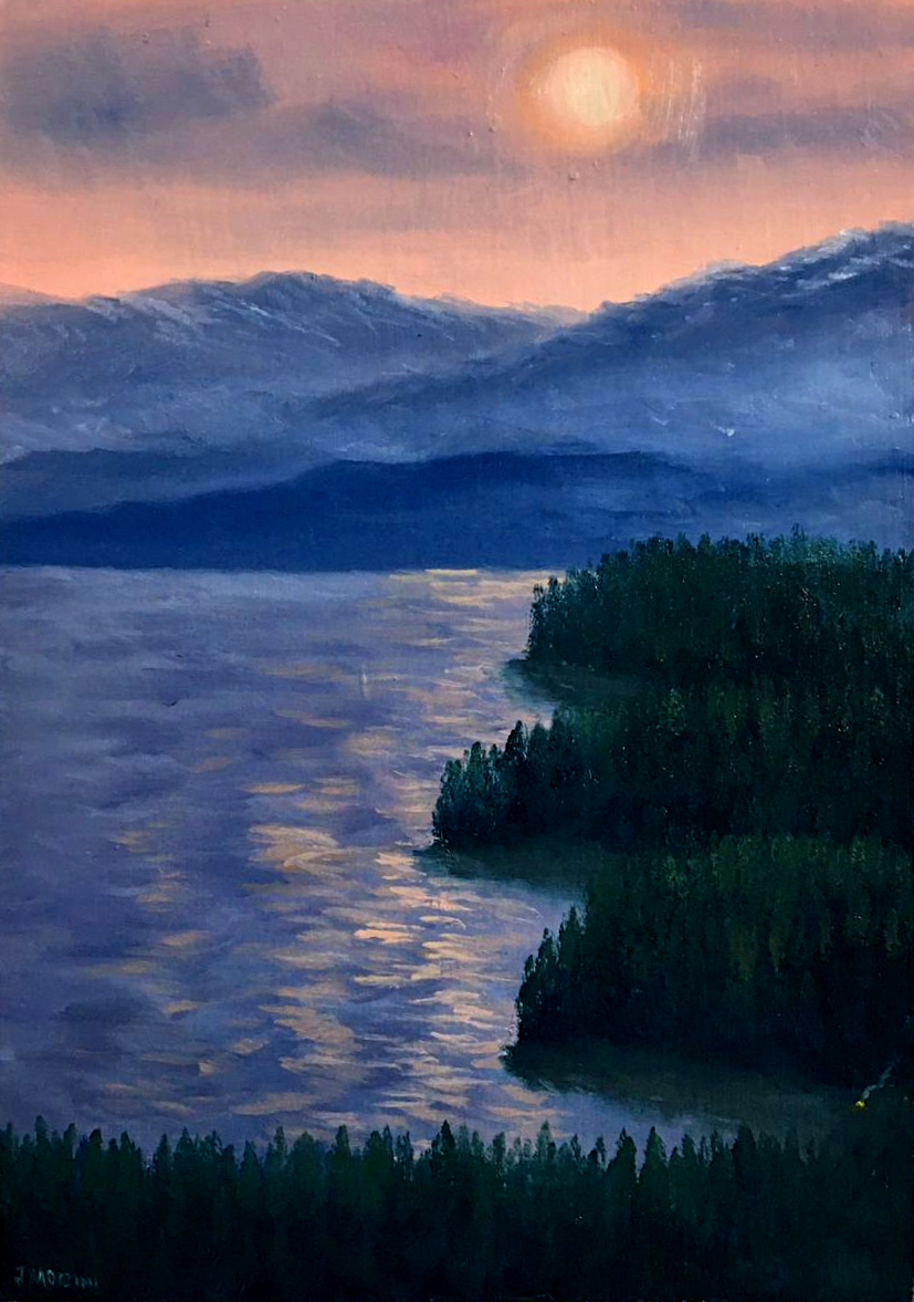 Alaska, oil on panel :) | Scrolller