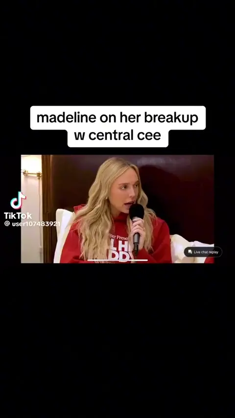 Madeline talking about central cee | Scrolller