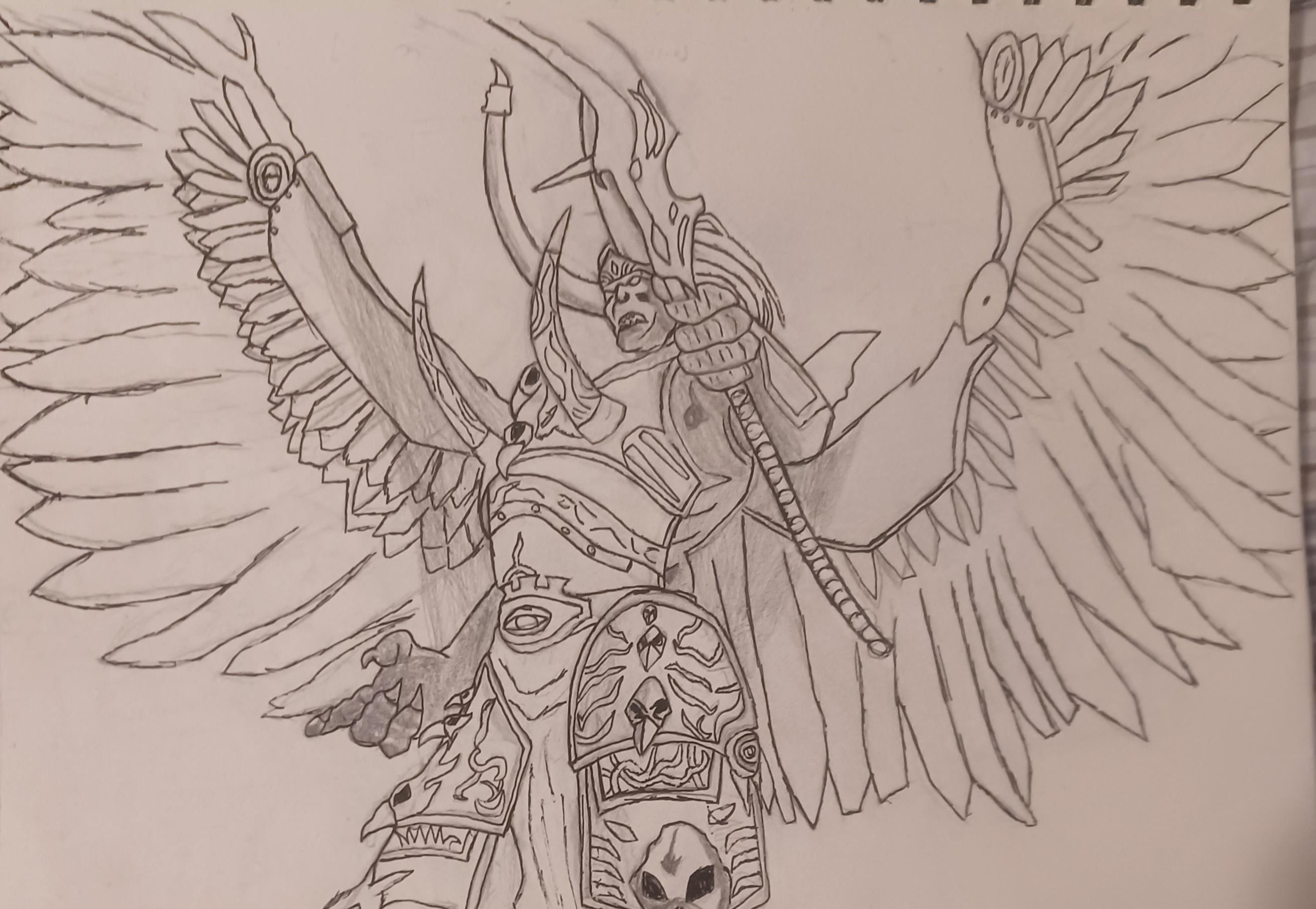 Magnus the red daemon form | Scrolller