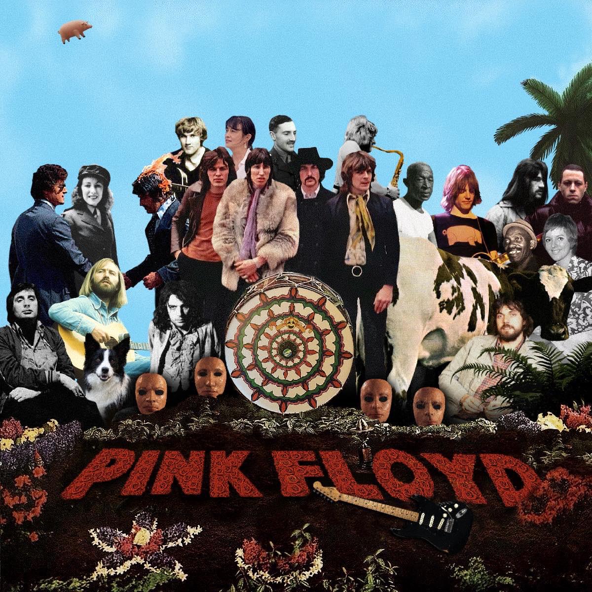 Making A Pink Floyd-Themed Sgt. Pepper’s Album Cover Day 23: Snowy White Has Joined Our Pink ...