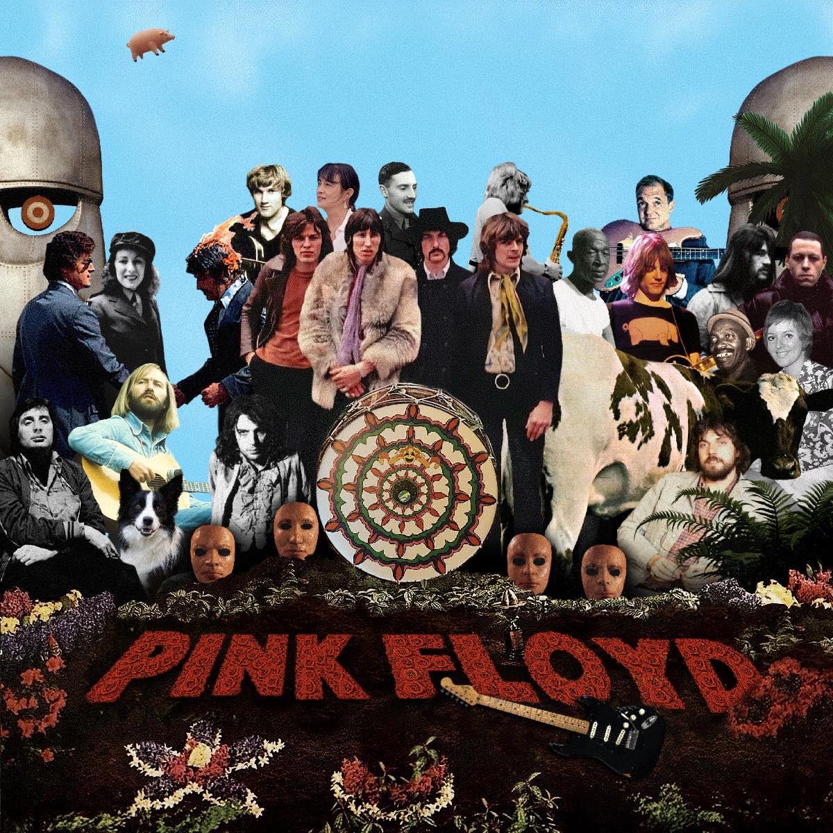 Making A Pink Floyd-Themed Sgt. Pepper’s Album Cover Day 25: The ...
