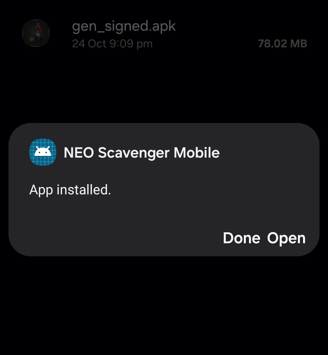 Making Neo Scavenger Compatible for Android 14 | Scrolller