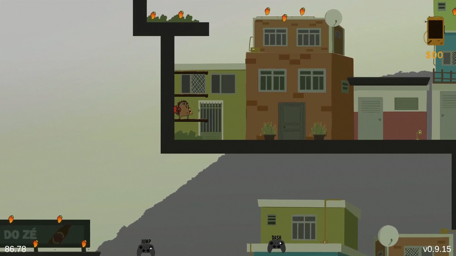 Mangút, 2D platformer inspired by Celeste and Sanabi. Do you feel that the grappling hook is ...