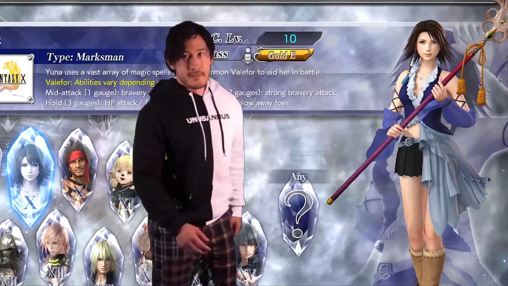 Markiplier reviews the Dissidia NT roster | Scrolller