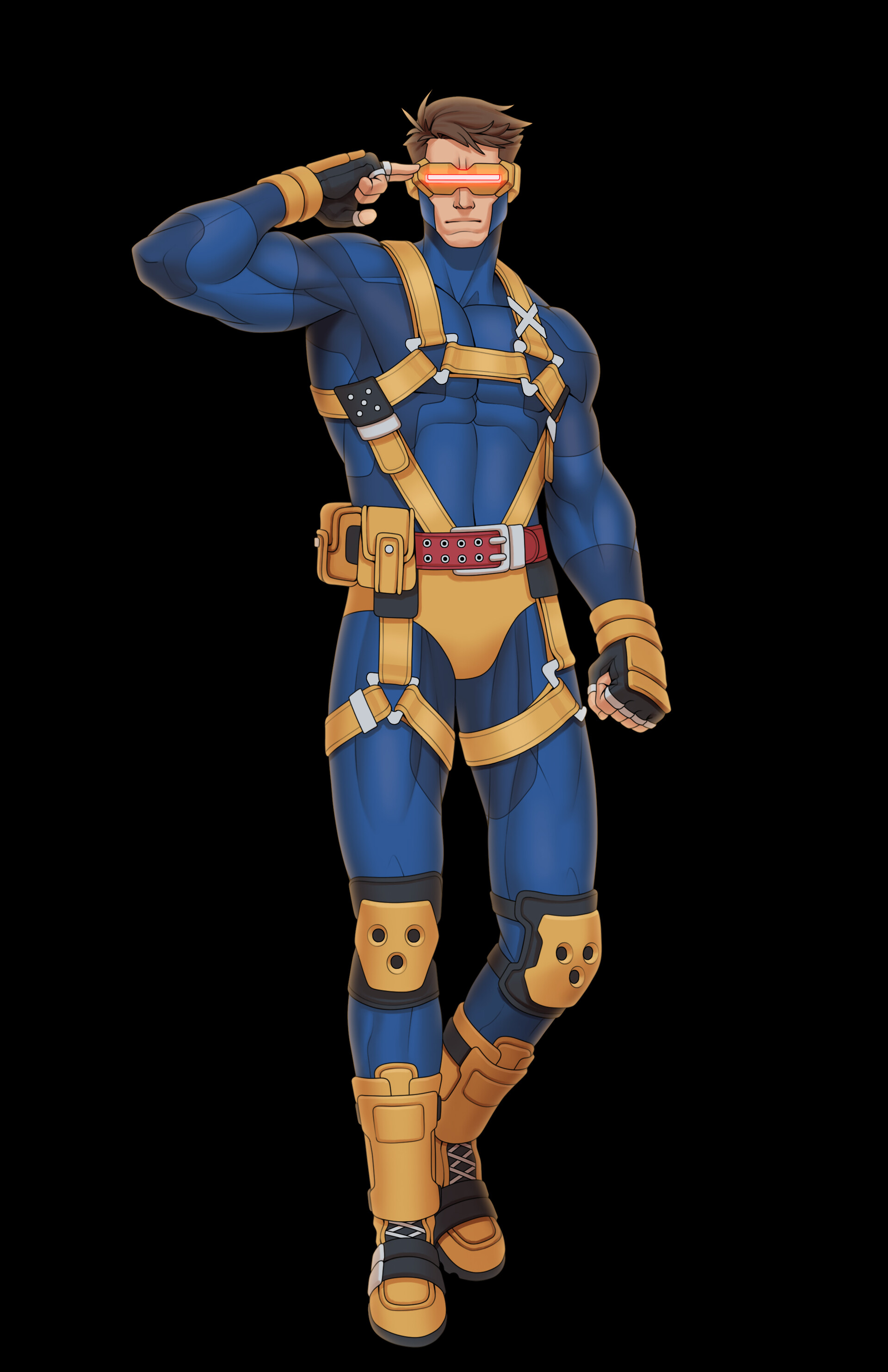 Marvel vs Capcom Fanart: Cyclops by Anthony Amorose | Scrolller