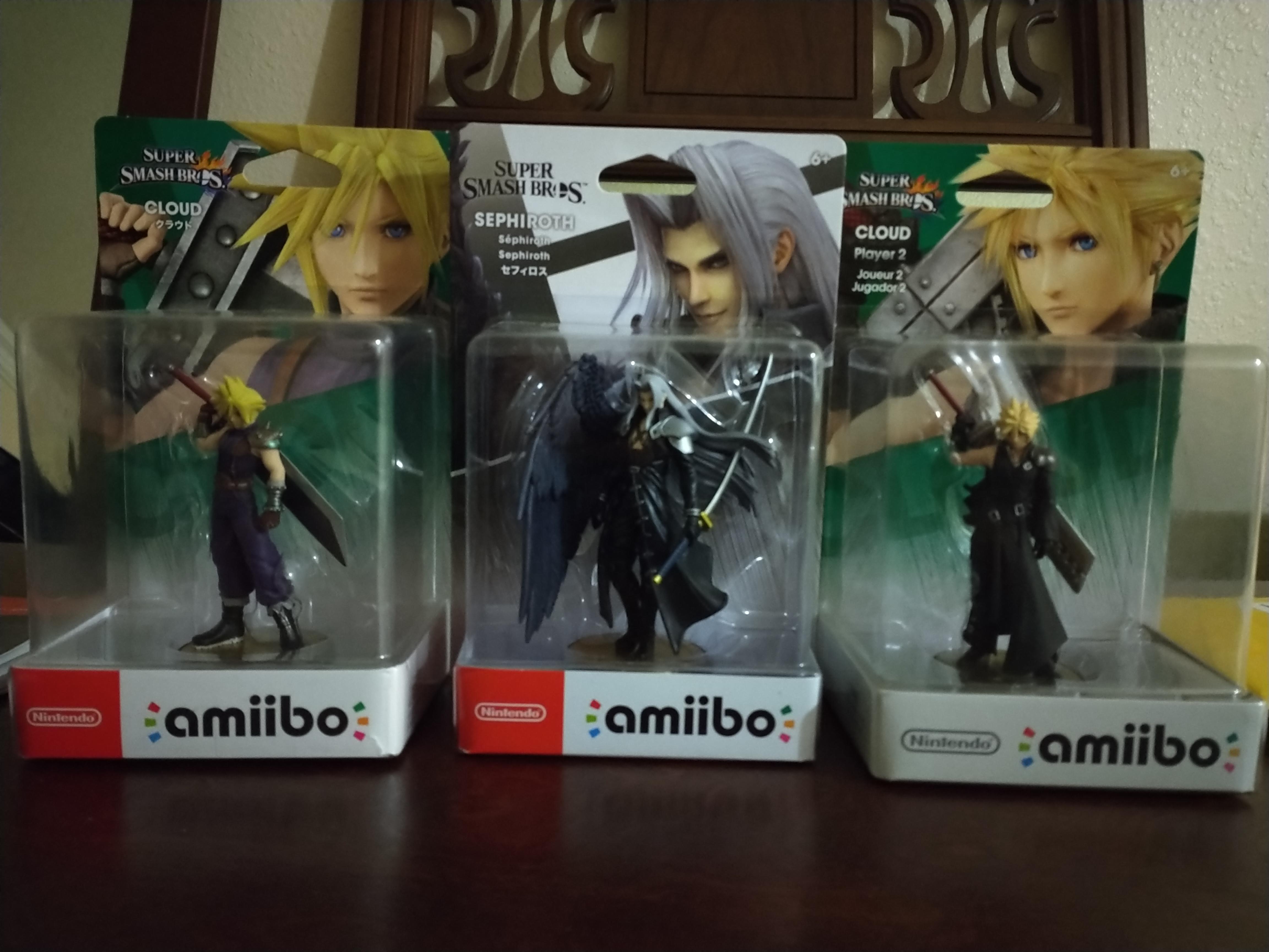 "The time...time, has come." Got the Sephiroth amiibo! | Scrolller