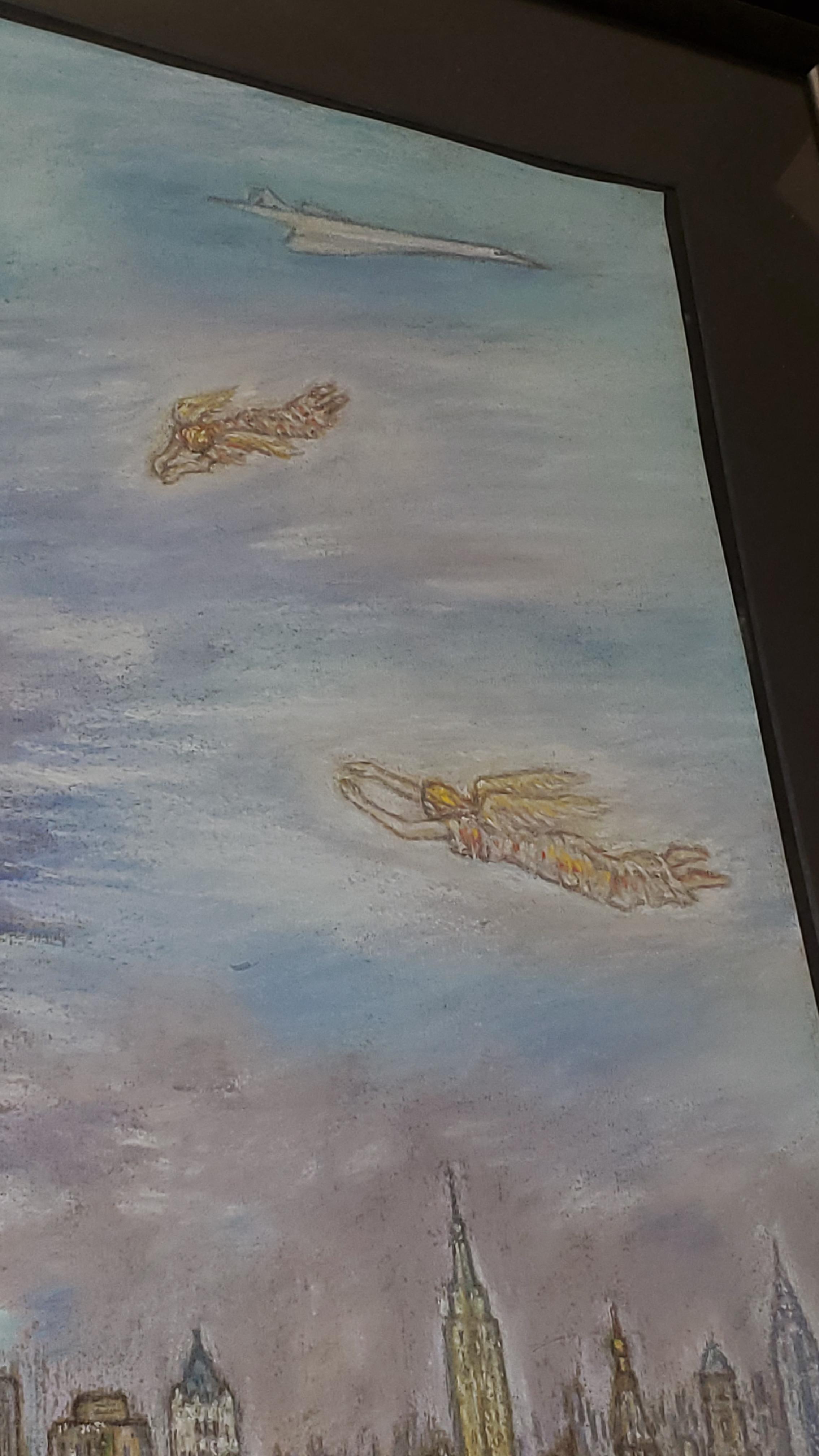 My 9/11 art done by a UK artist using just pictures and video 2001 | Scrolller