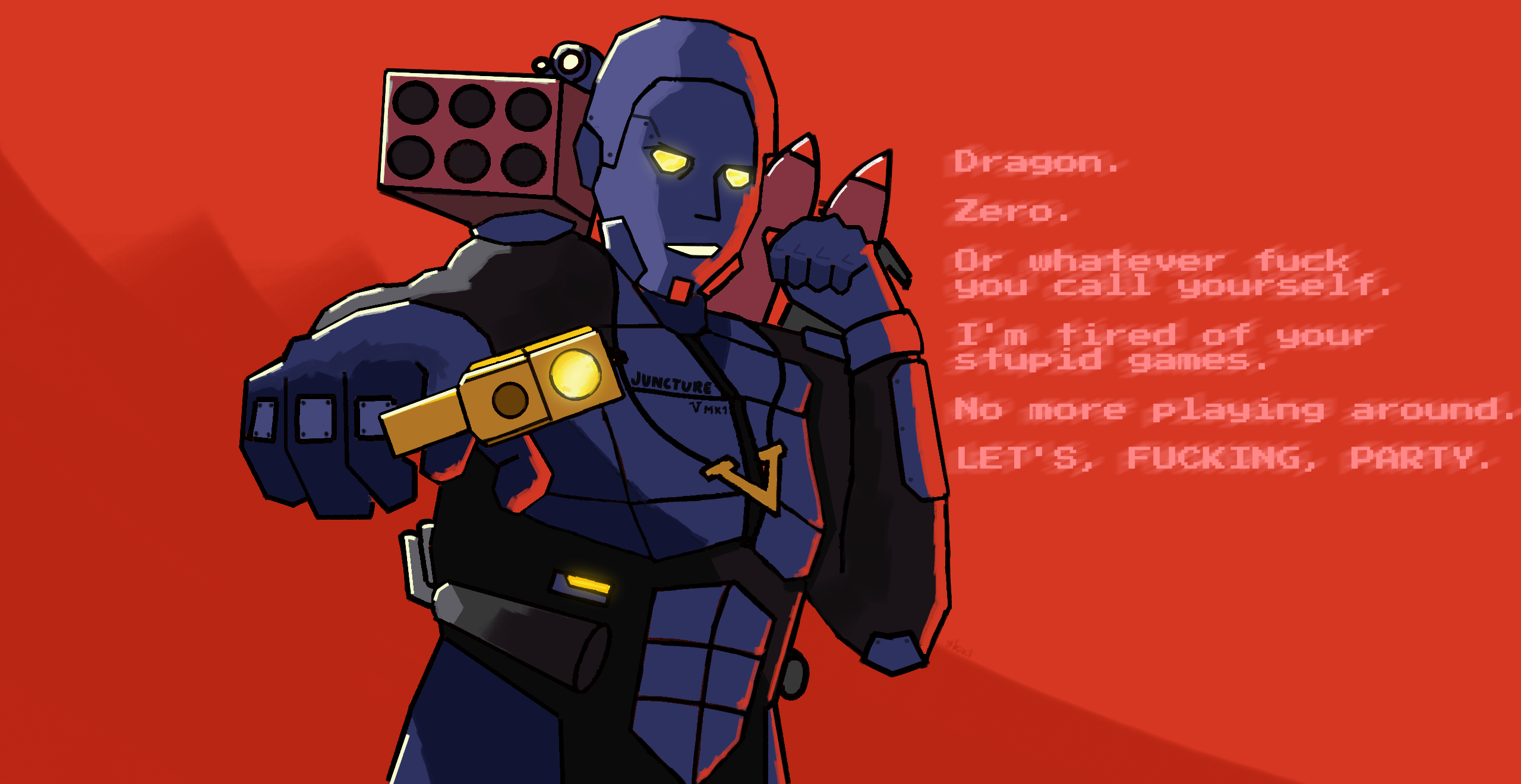 Mecha V (from the "DLC") Fan Art | Scrolller