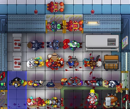 Medbay at the moment the shuttle was recalled | Scrolller