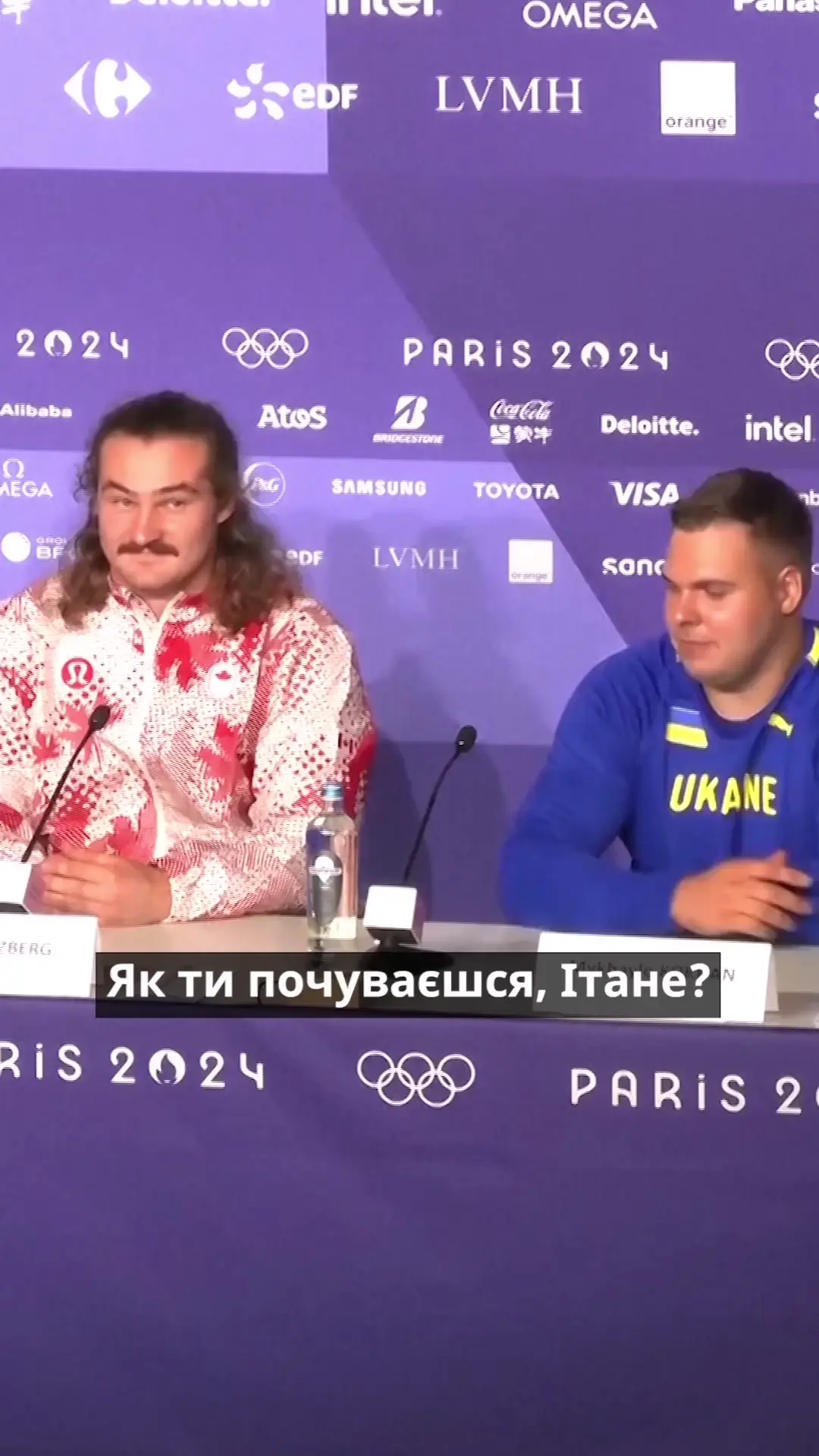 Men Hammer Throw press conference is gold | Scrolller